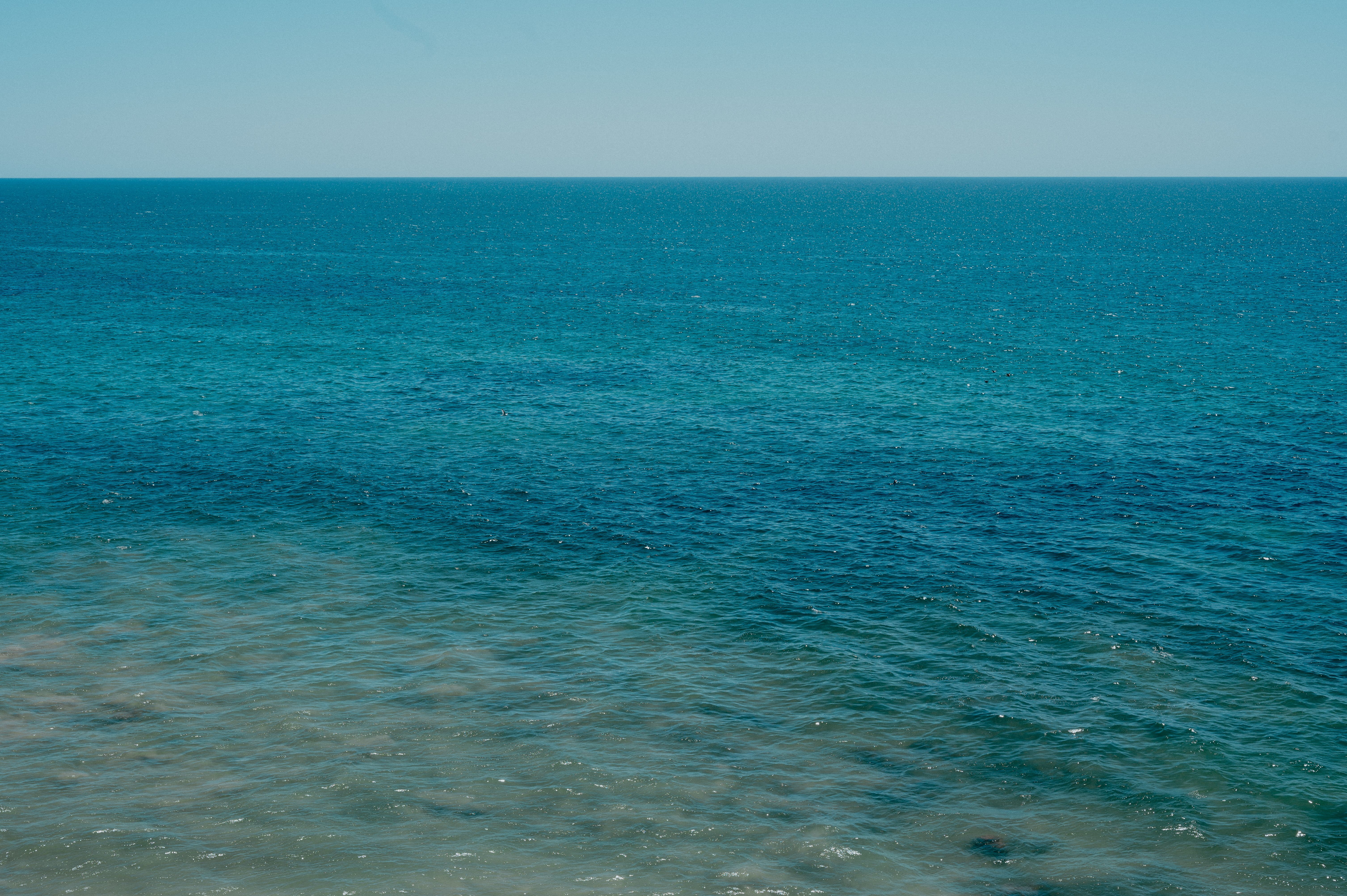 Wrinkles on Blue Ocean · Free Stock Photo