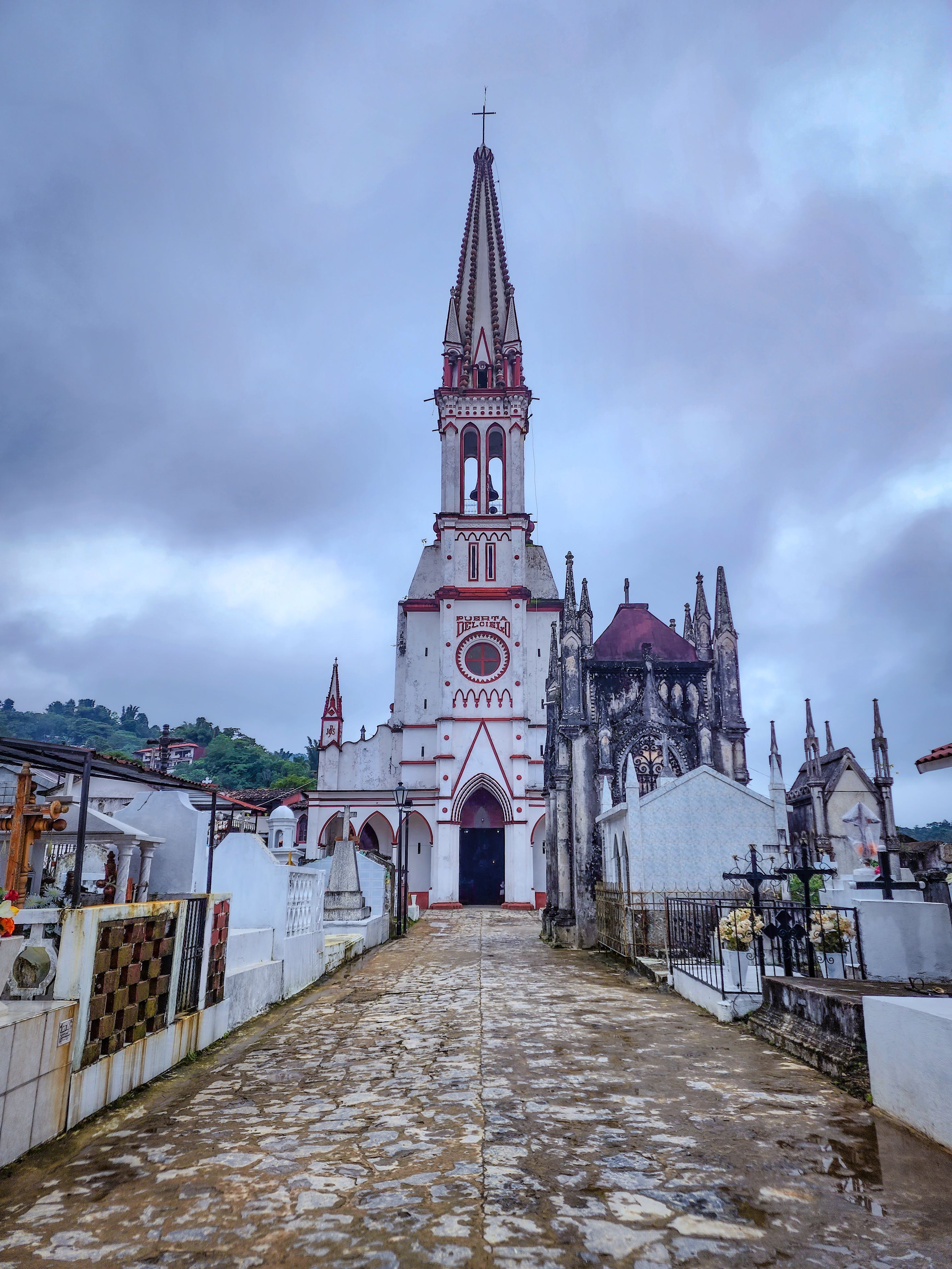Facade of a Catholic Church in Mexico · Free Stock Photo