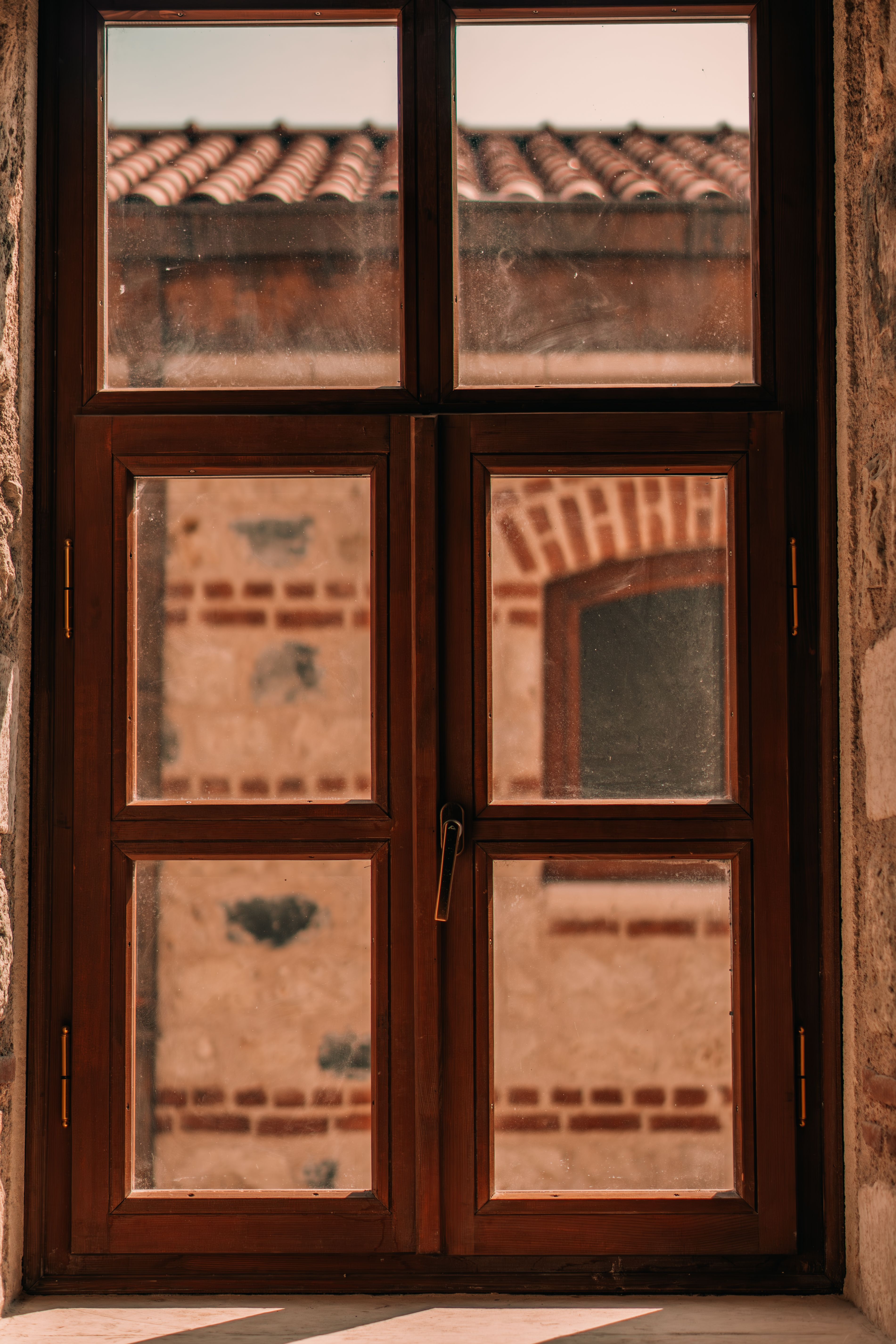 Wooden Window Pane · Free Stock Photo
