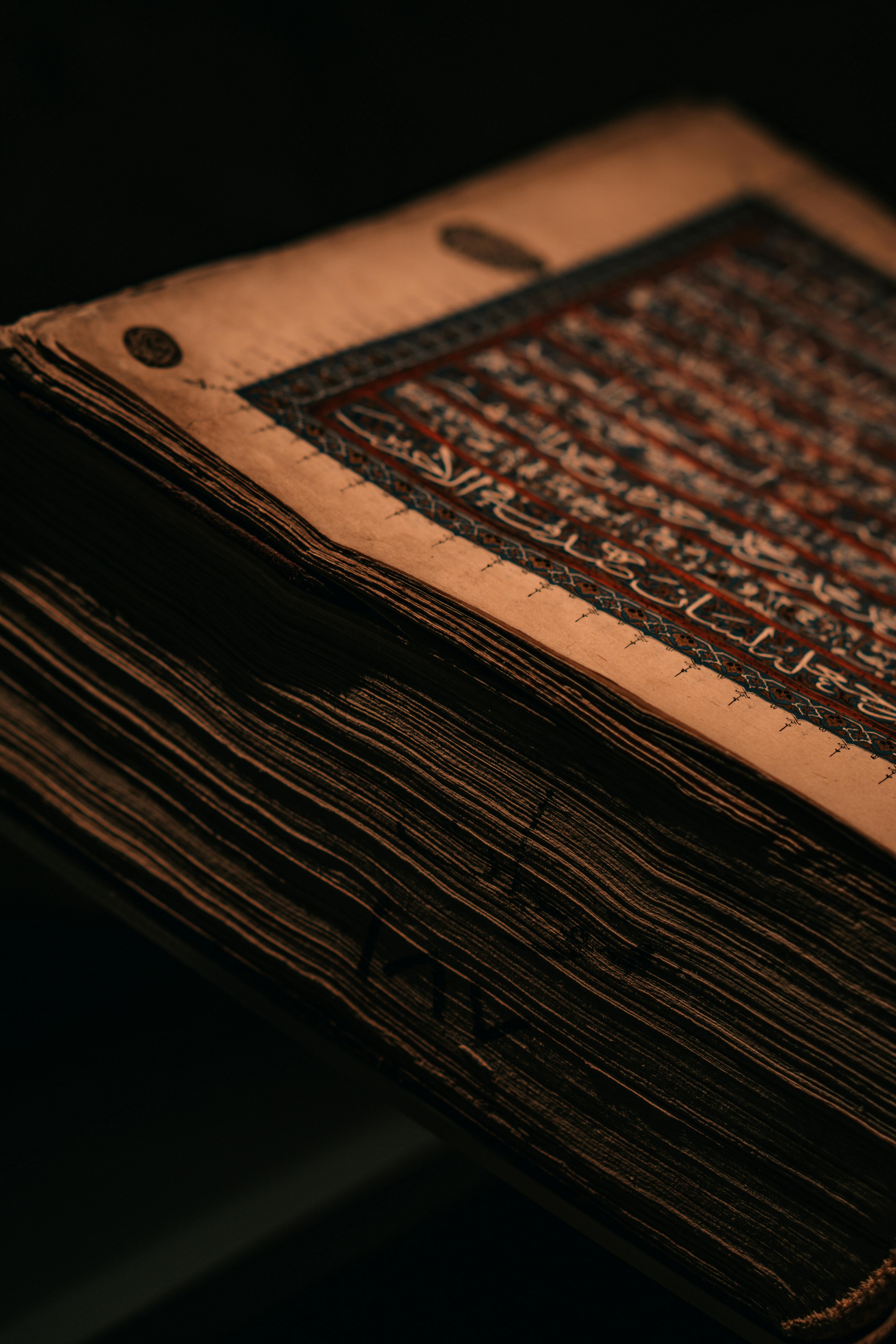 Close-up of Manuscript · Free Stock Photo