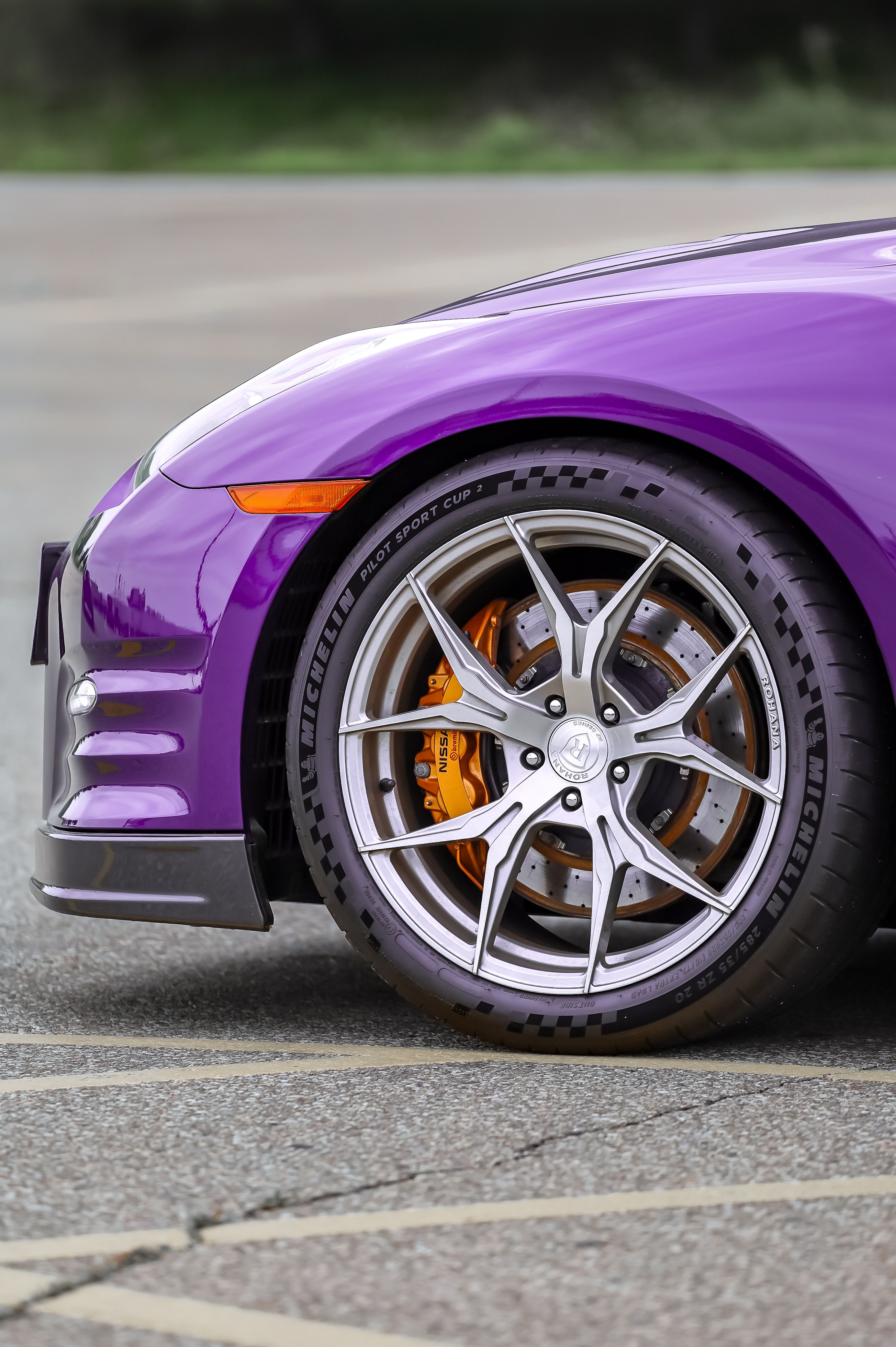 Rear of Violet Toyota GTR · Free Stock Photo