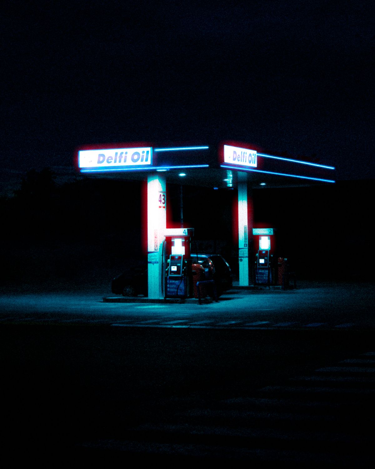 Gas Station Night Car Photos, Download The BEST Free Gas Station Night ...