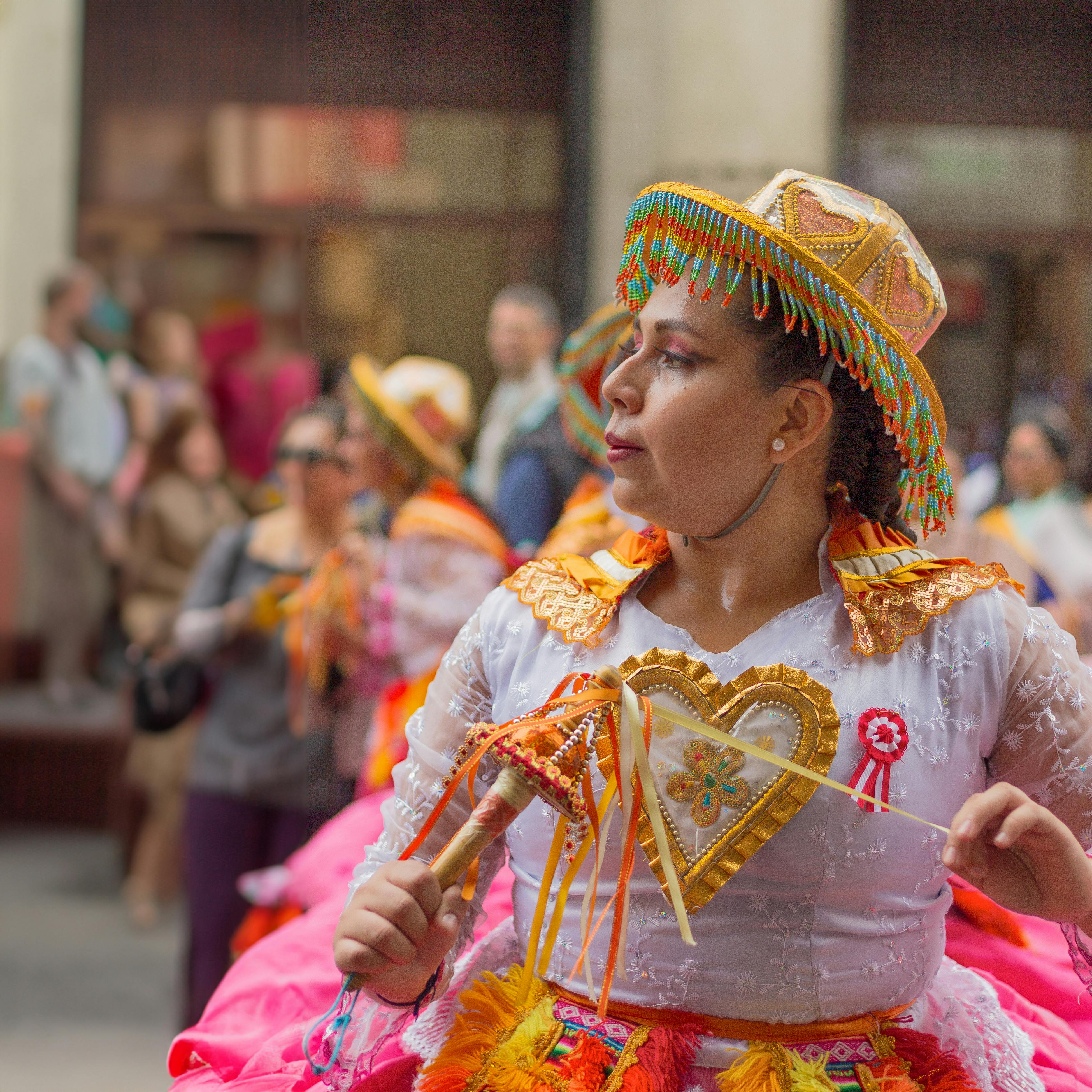 Women in Traditional Clothing in Parade · Free Stock Photo