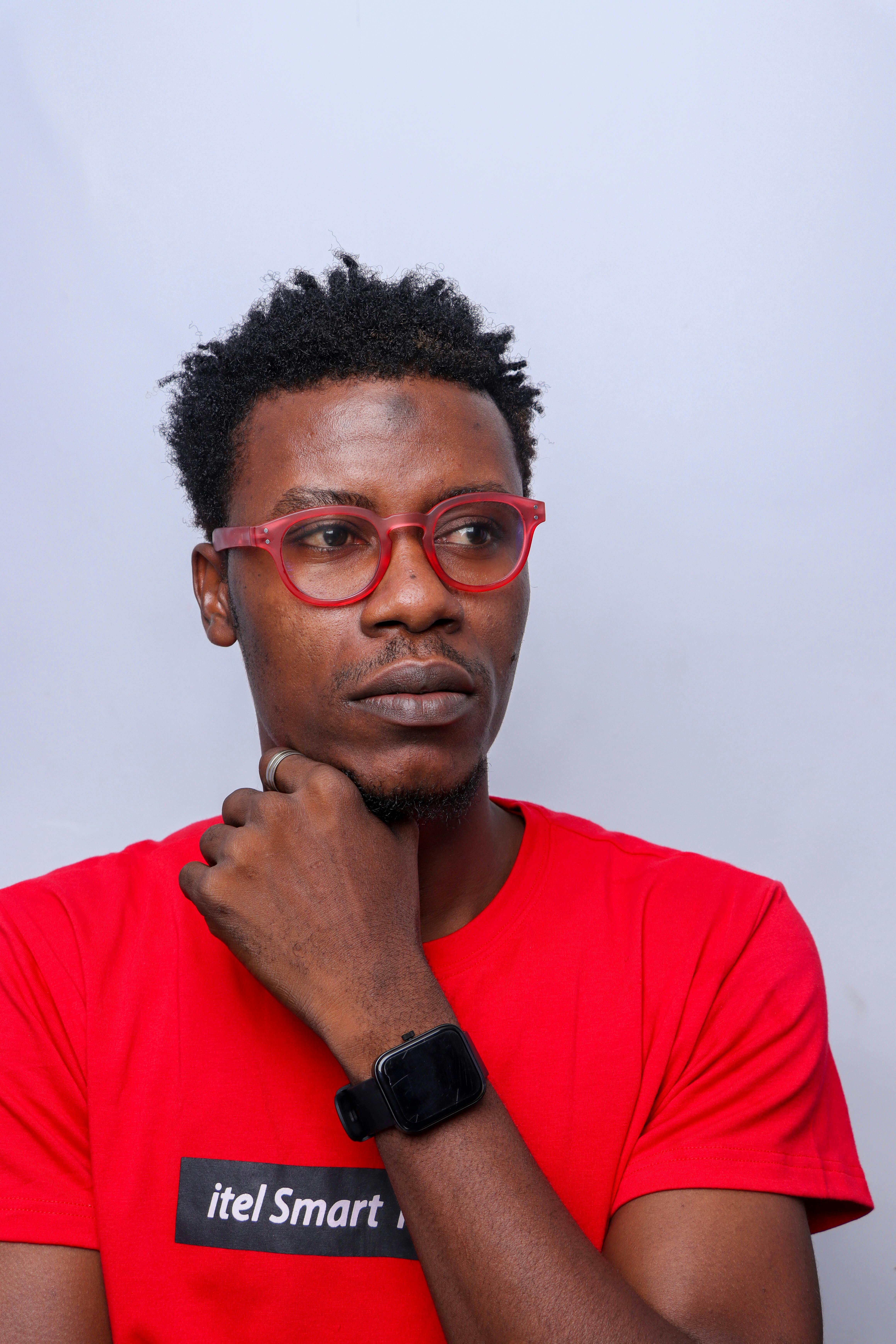 Young Man Red Background Photos, Download The BEST Free Young Man Red ...