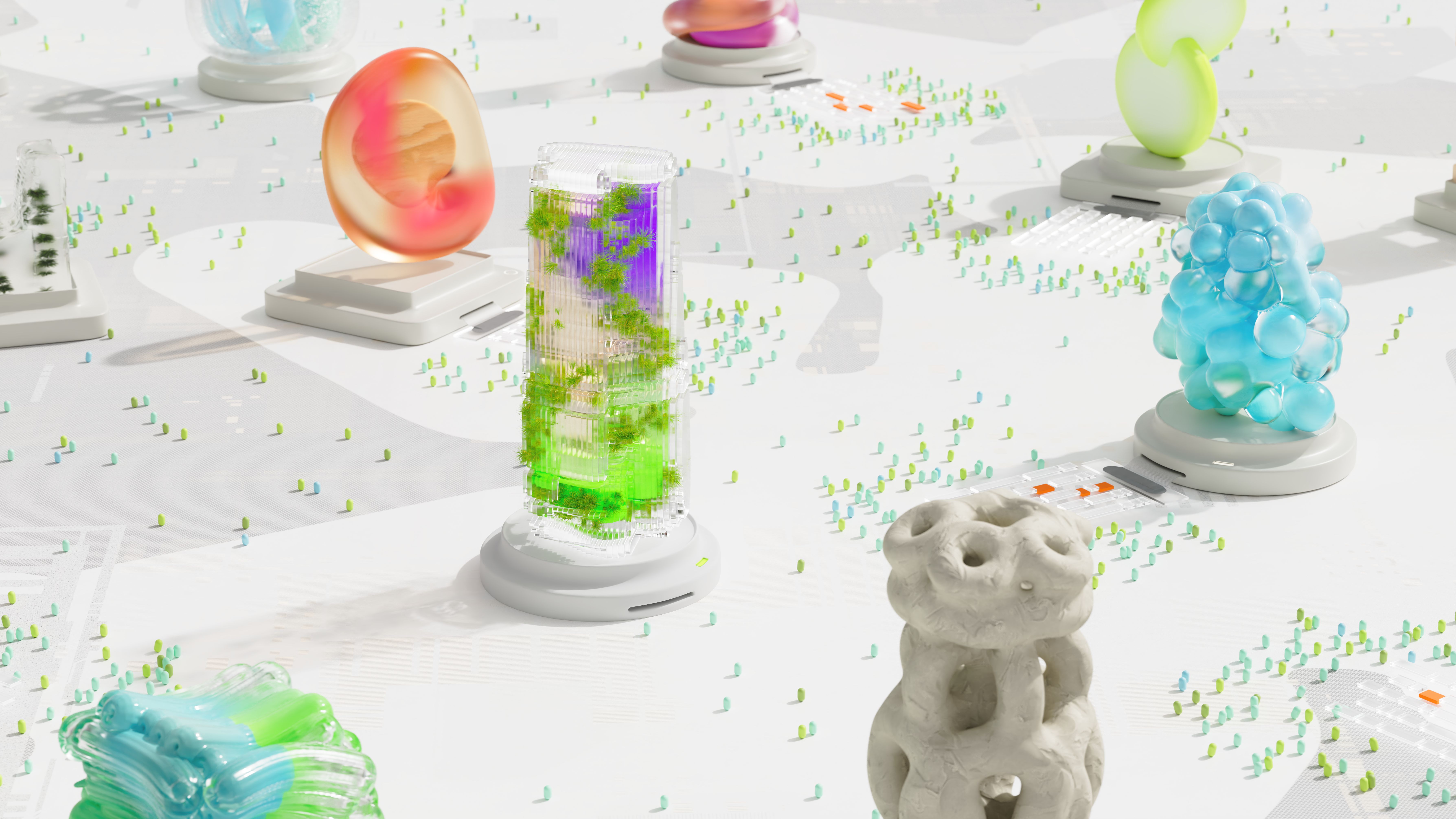 An artist’s illustration of artificial intelligence (AI). This image ...