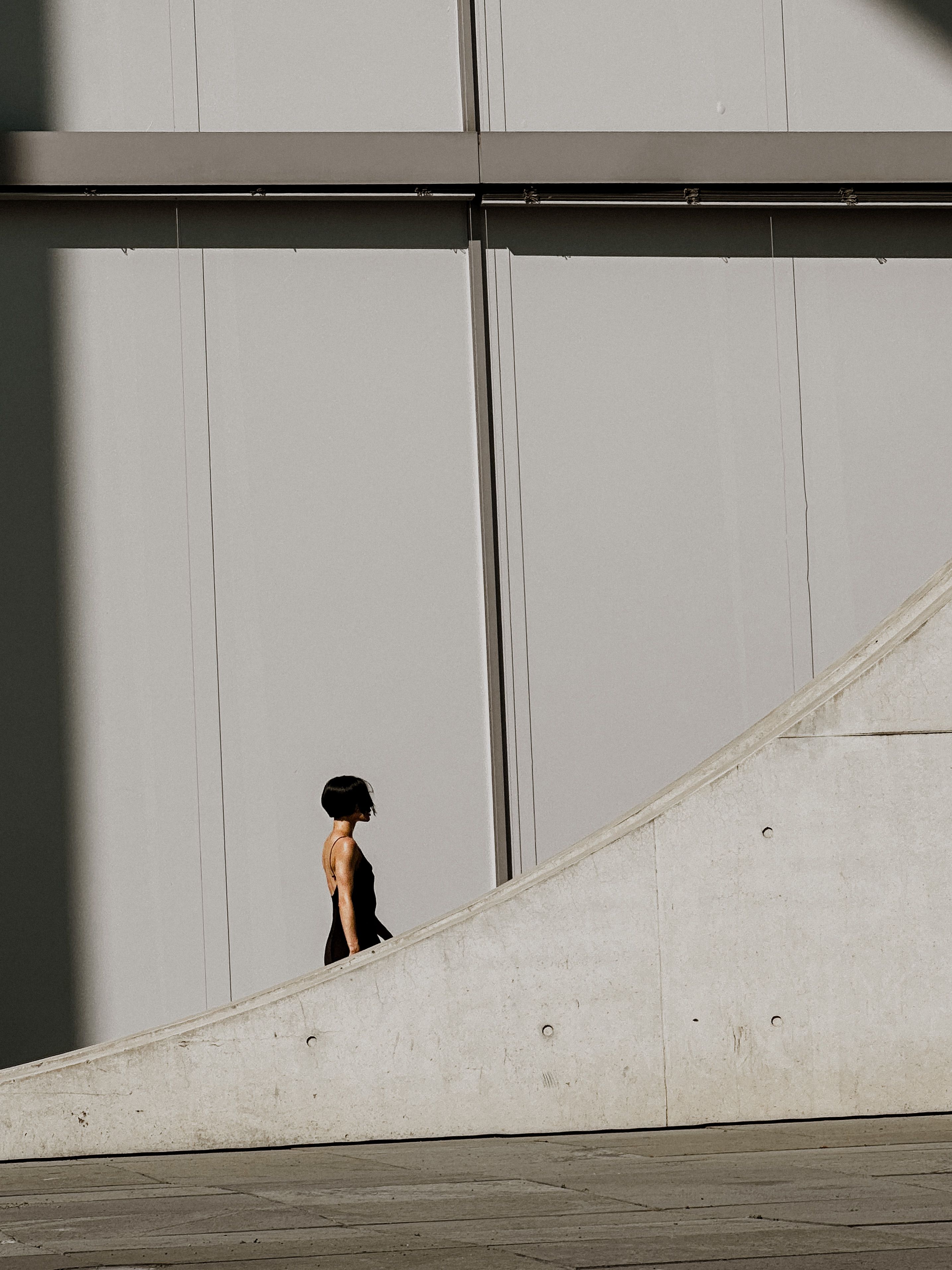 Woman in front of Building · Free Stock Photo
