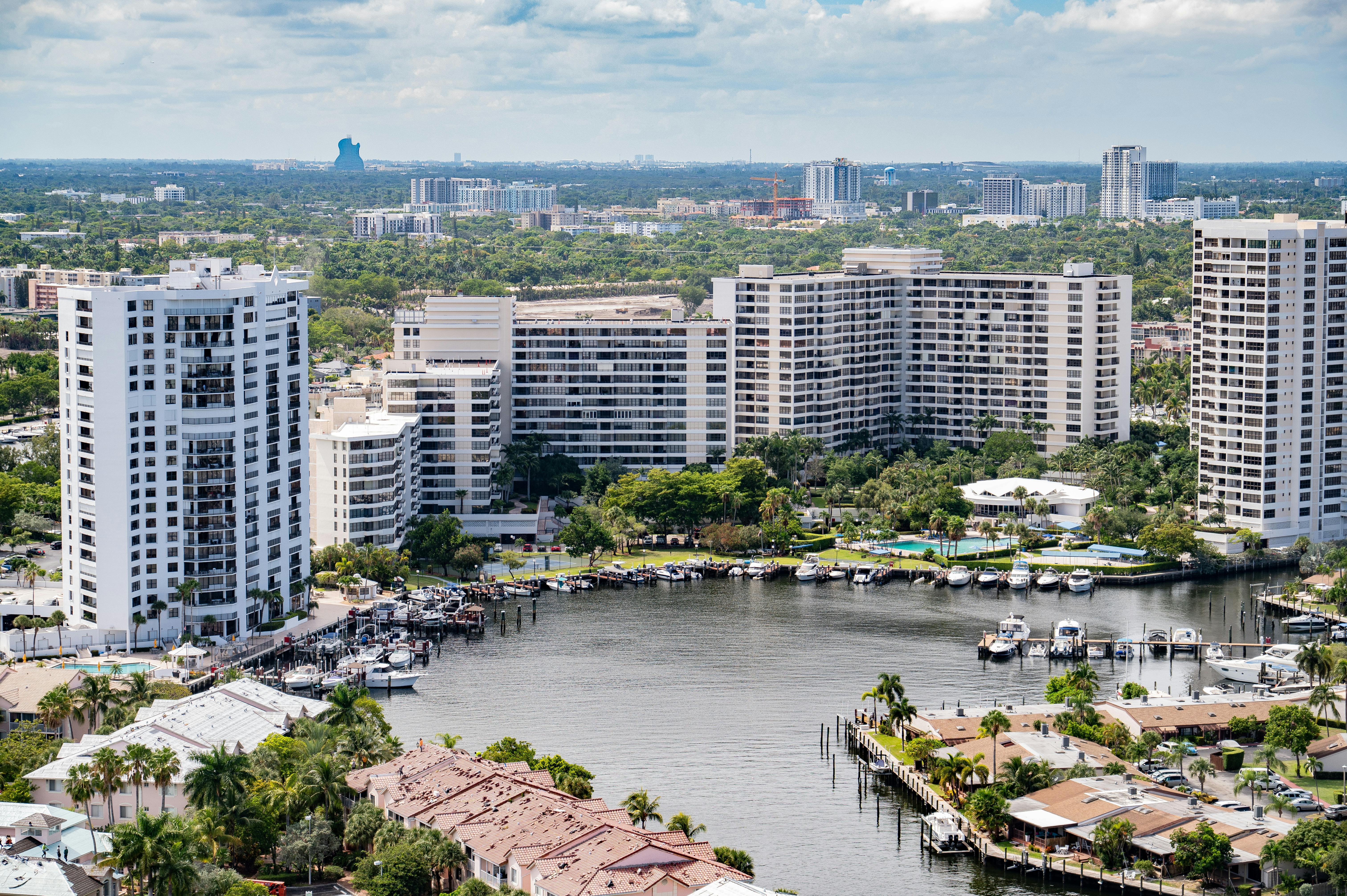 Aerial View of the City of Fort Lauderdale, Florida · Free Stock Photo