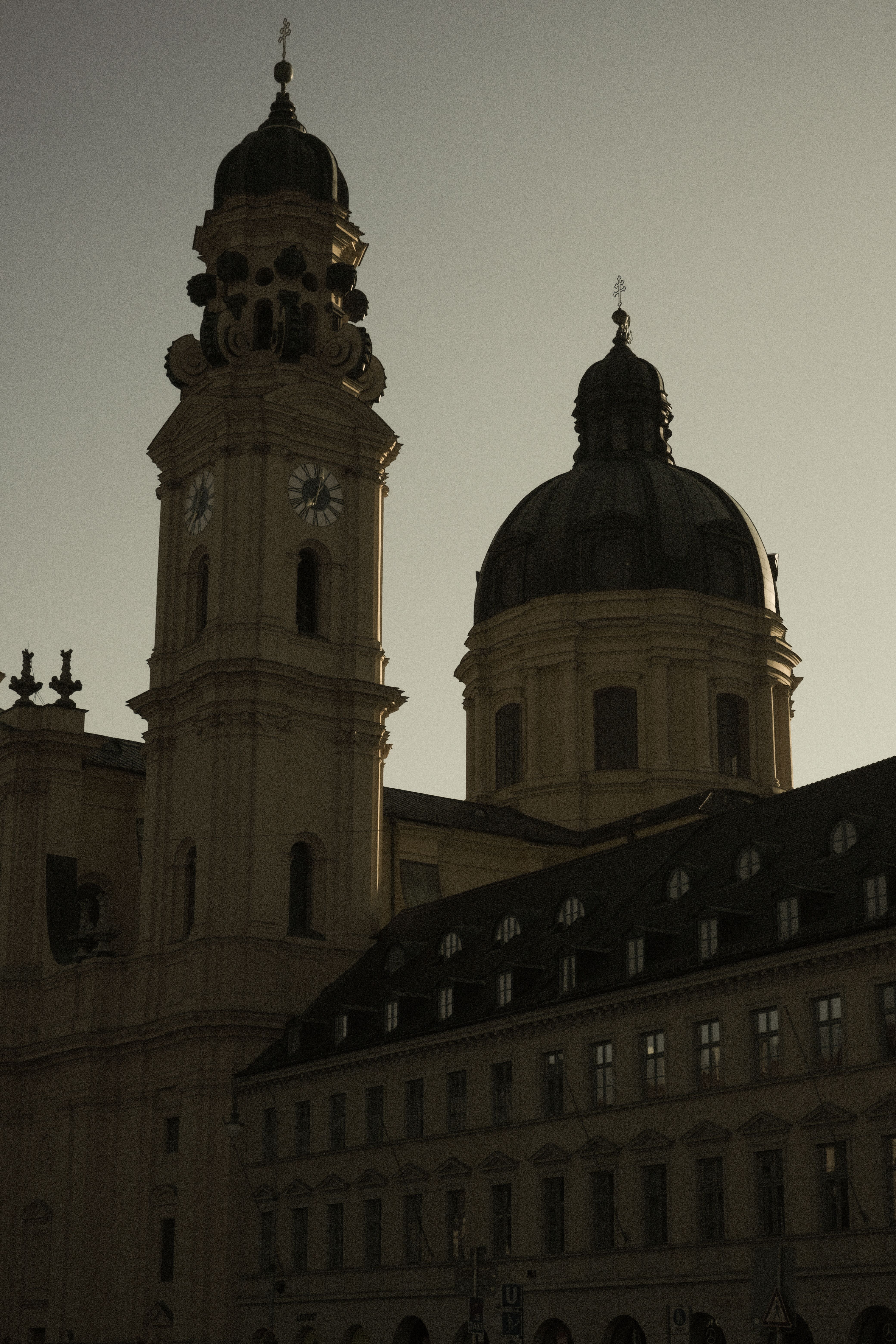 Towers of Church Building in Shadow · Free Stock Photo