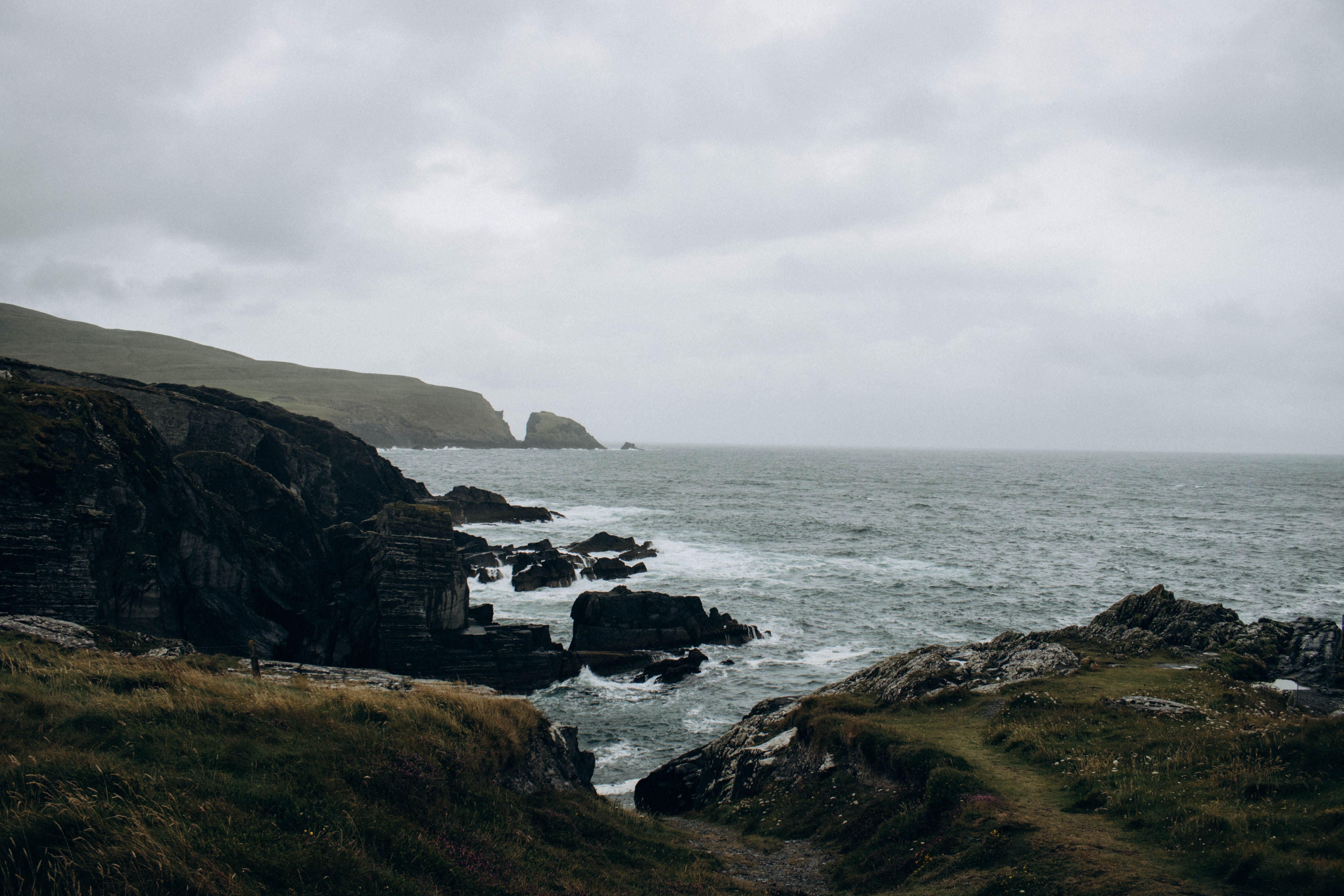 Ocean Shore in Ireland · Free Stock Photo