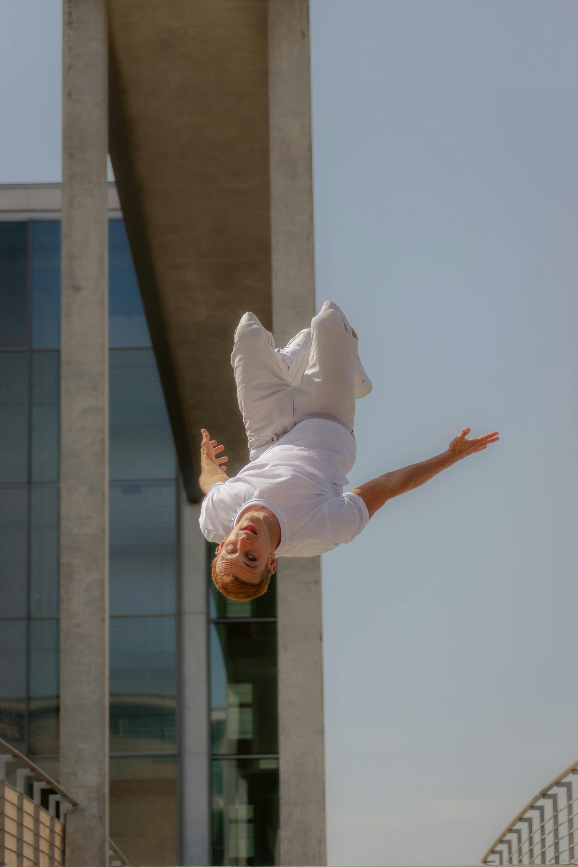 Man Jumping in Backflip · Free Stock Photo