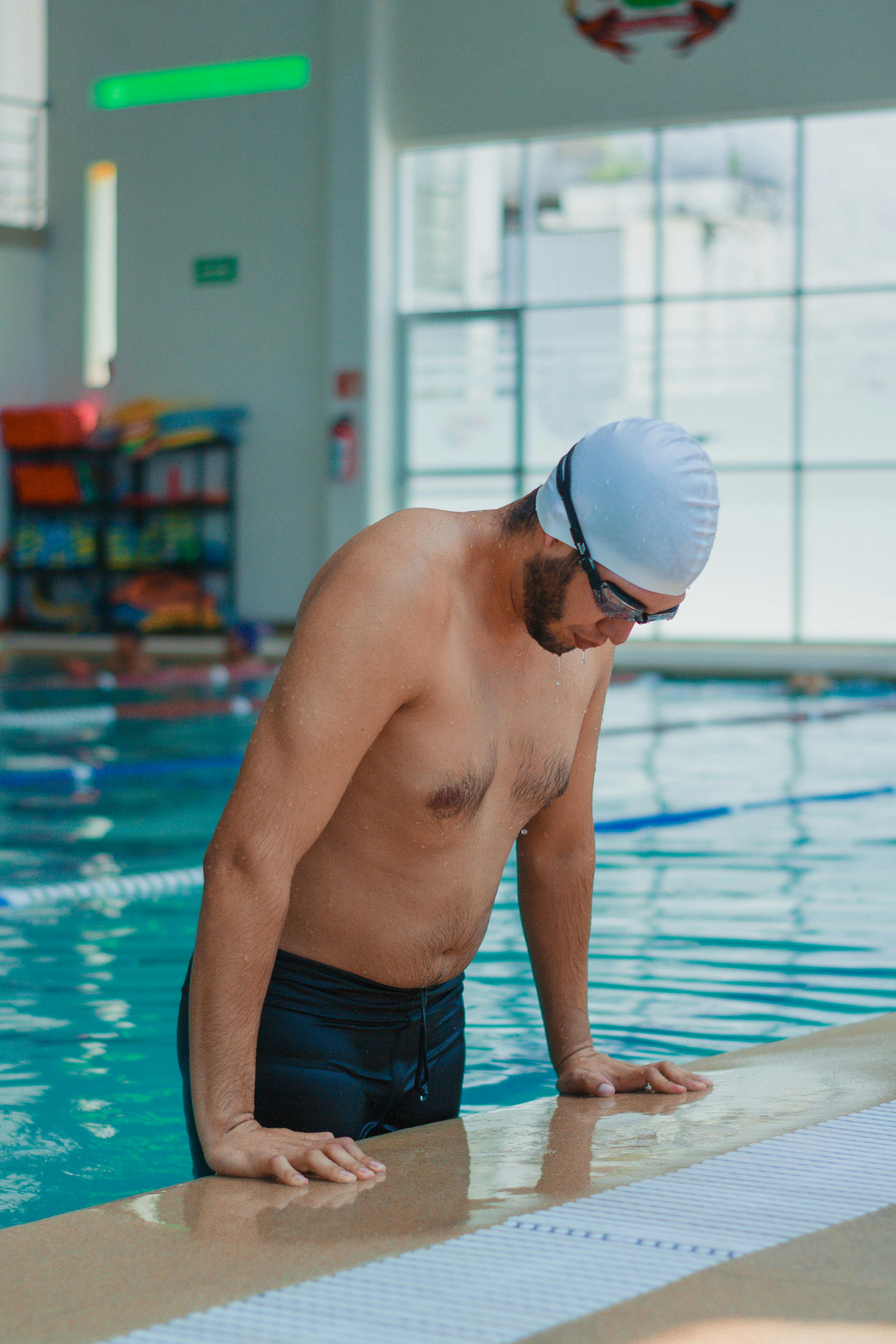 Man in Swimming Pool · Free Stock Photo