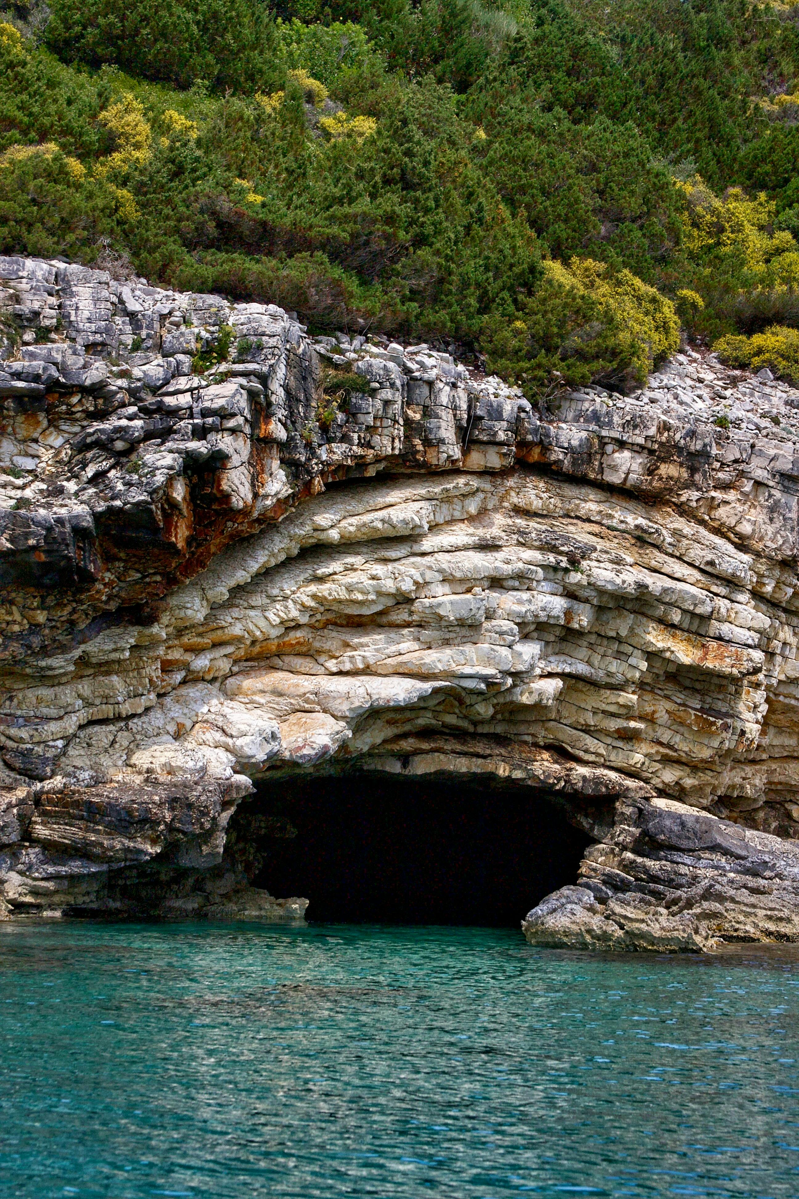 A Cave Over the Water · Free Stock Photo