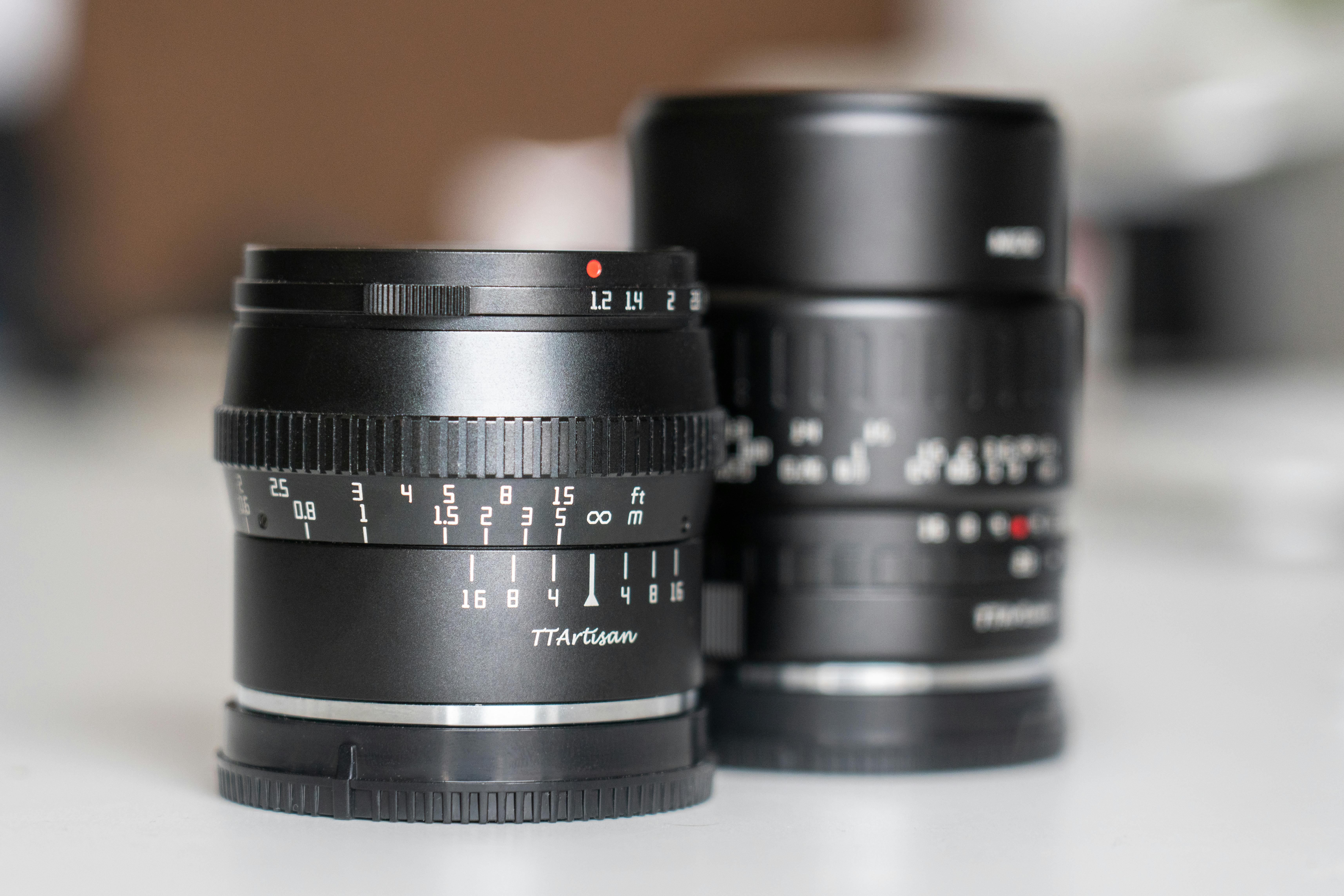 Black Camera Lenses · Free Stock Photo