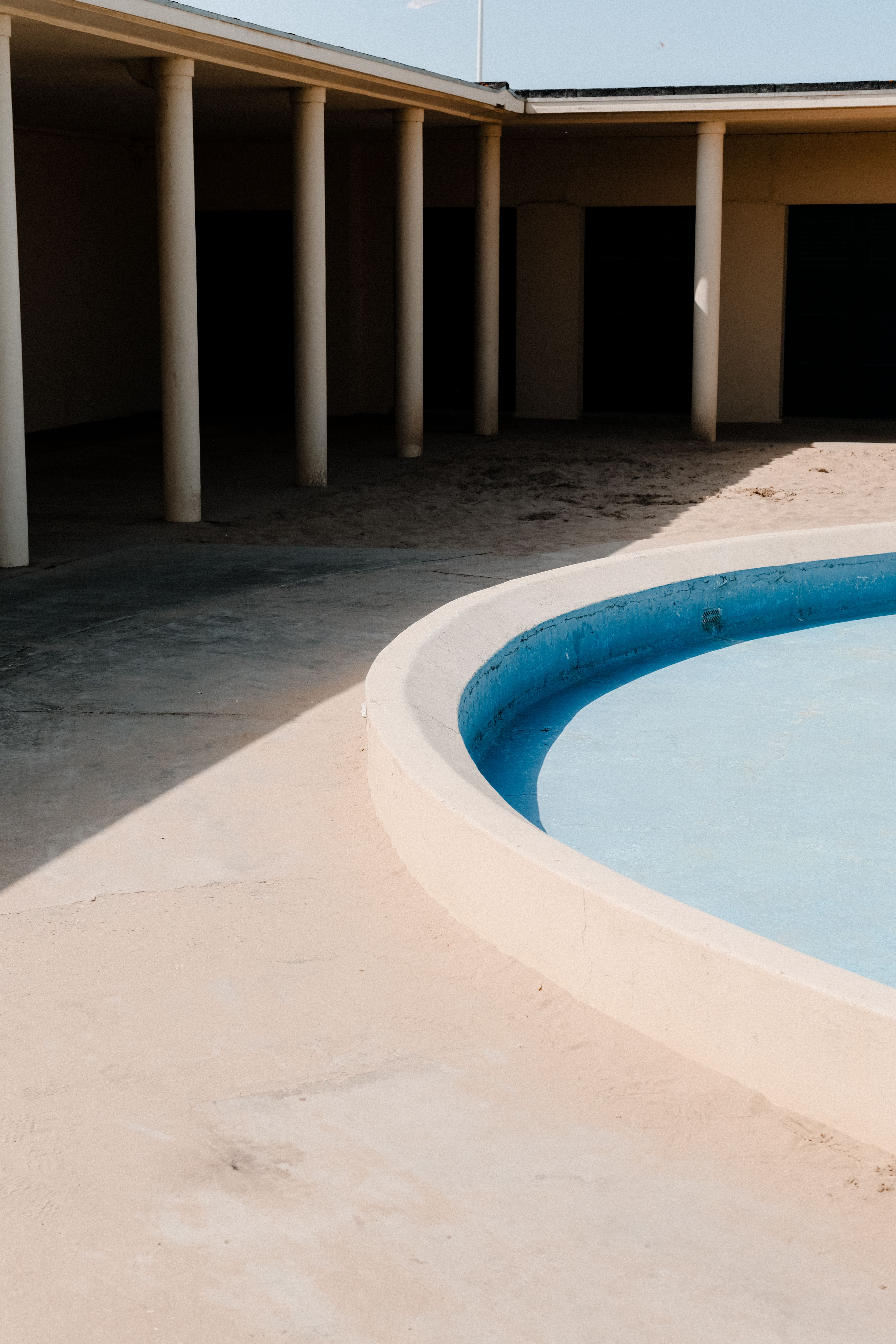 Minimalist Architecture with Columns · Free Stock Photo