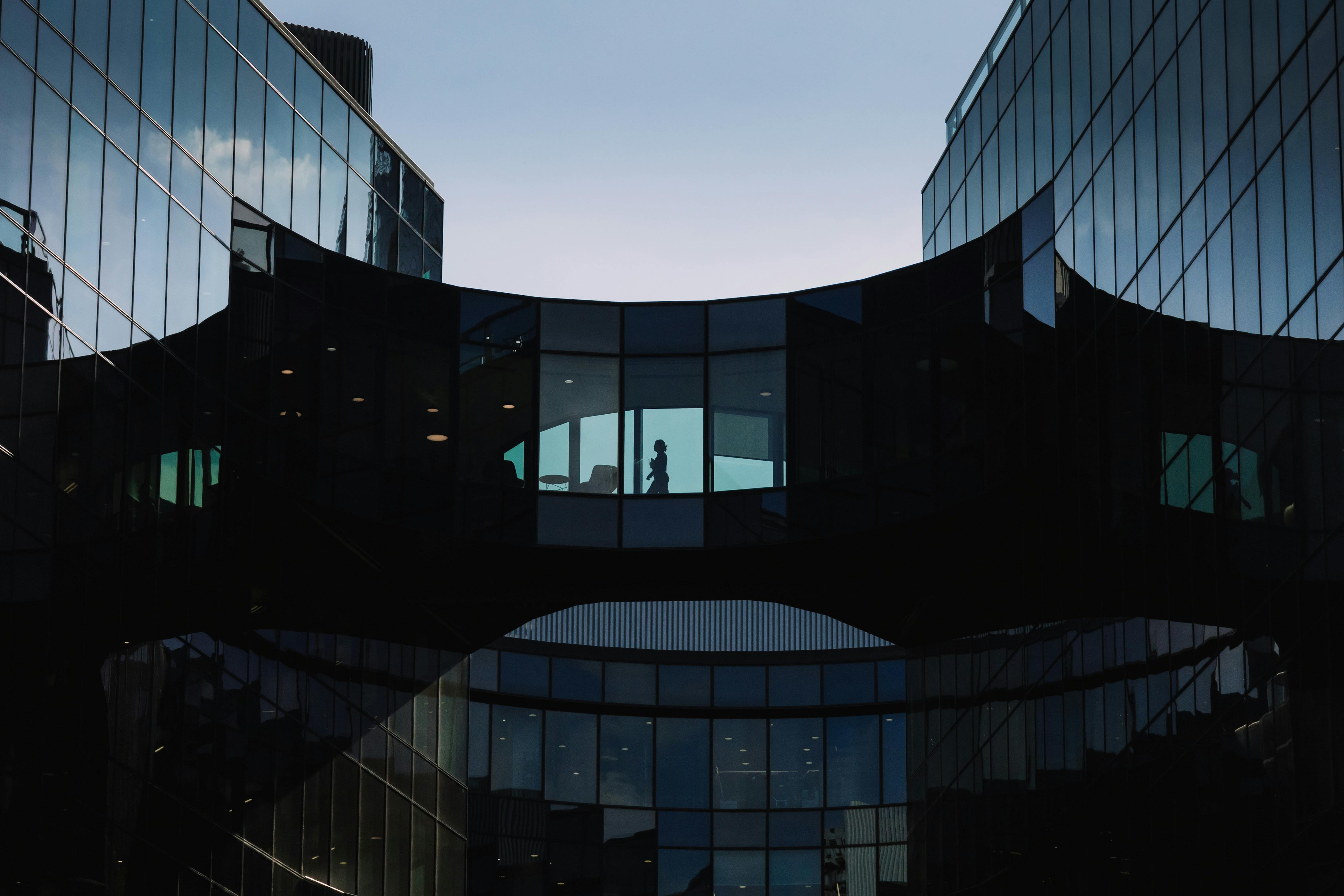 Clear Glass Building · Free Stock Photo