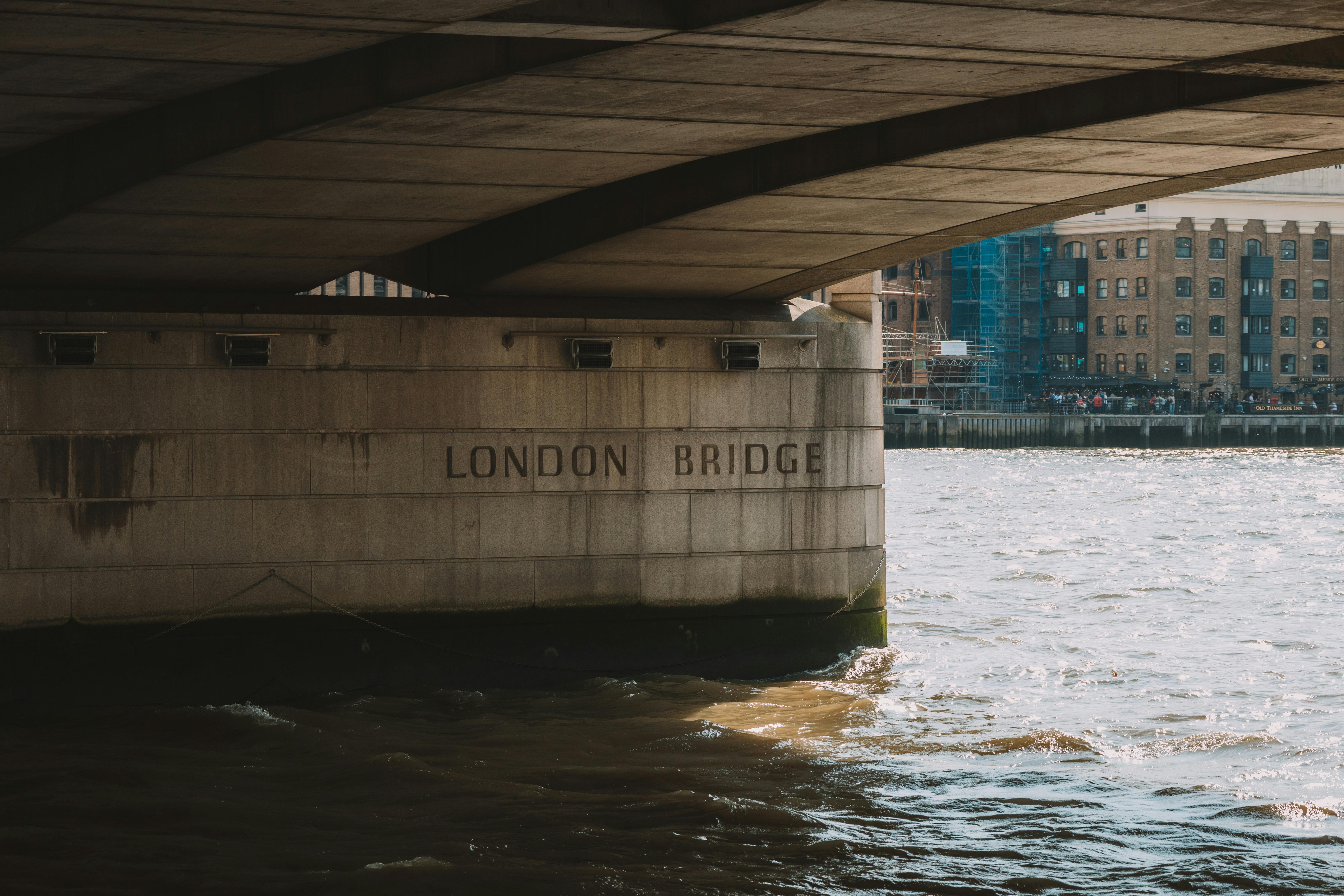 Below London Bridge · Free Stock Photo