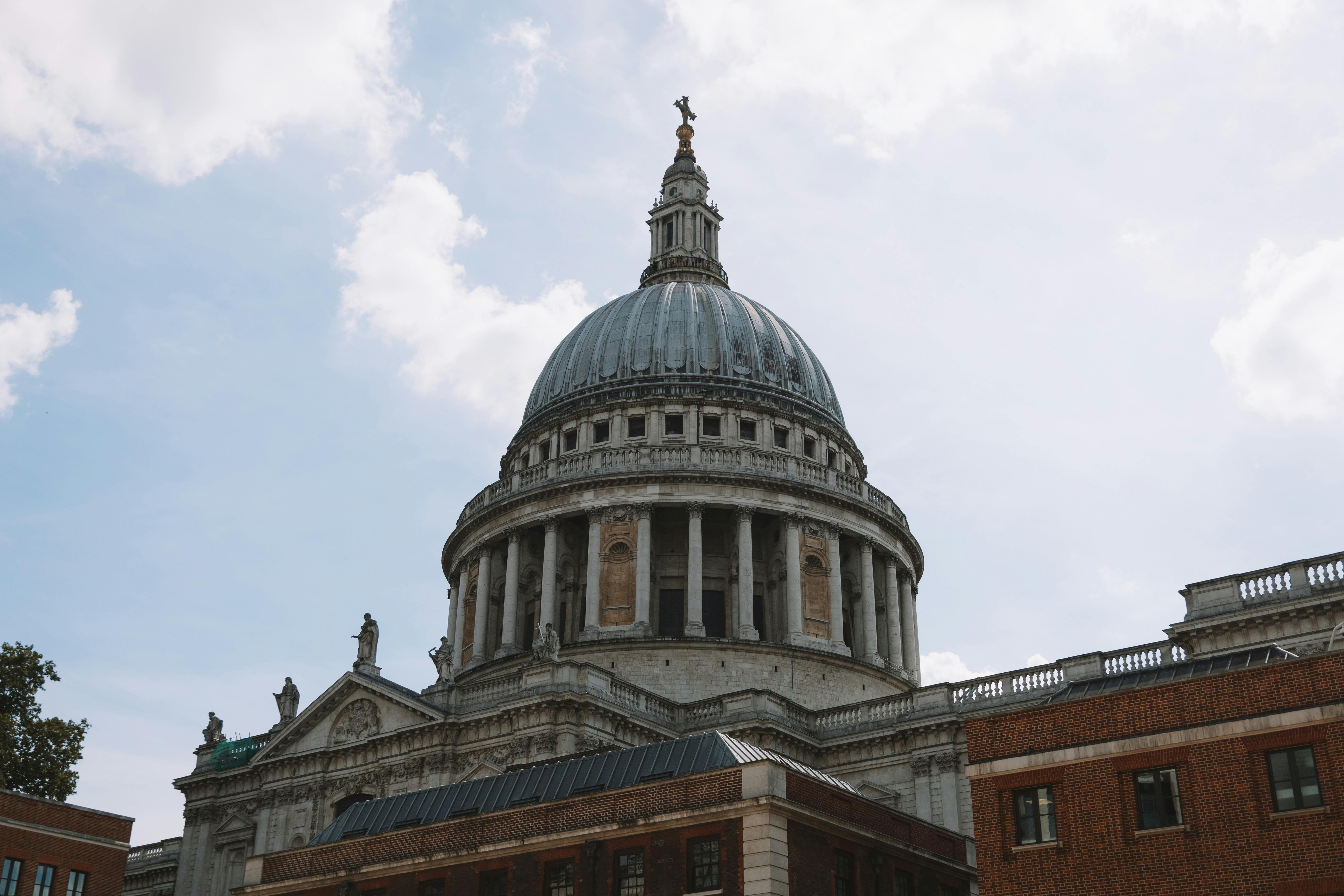 Purple Foot Bridge · Free Stock Photo