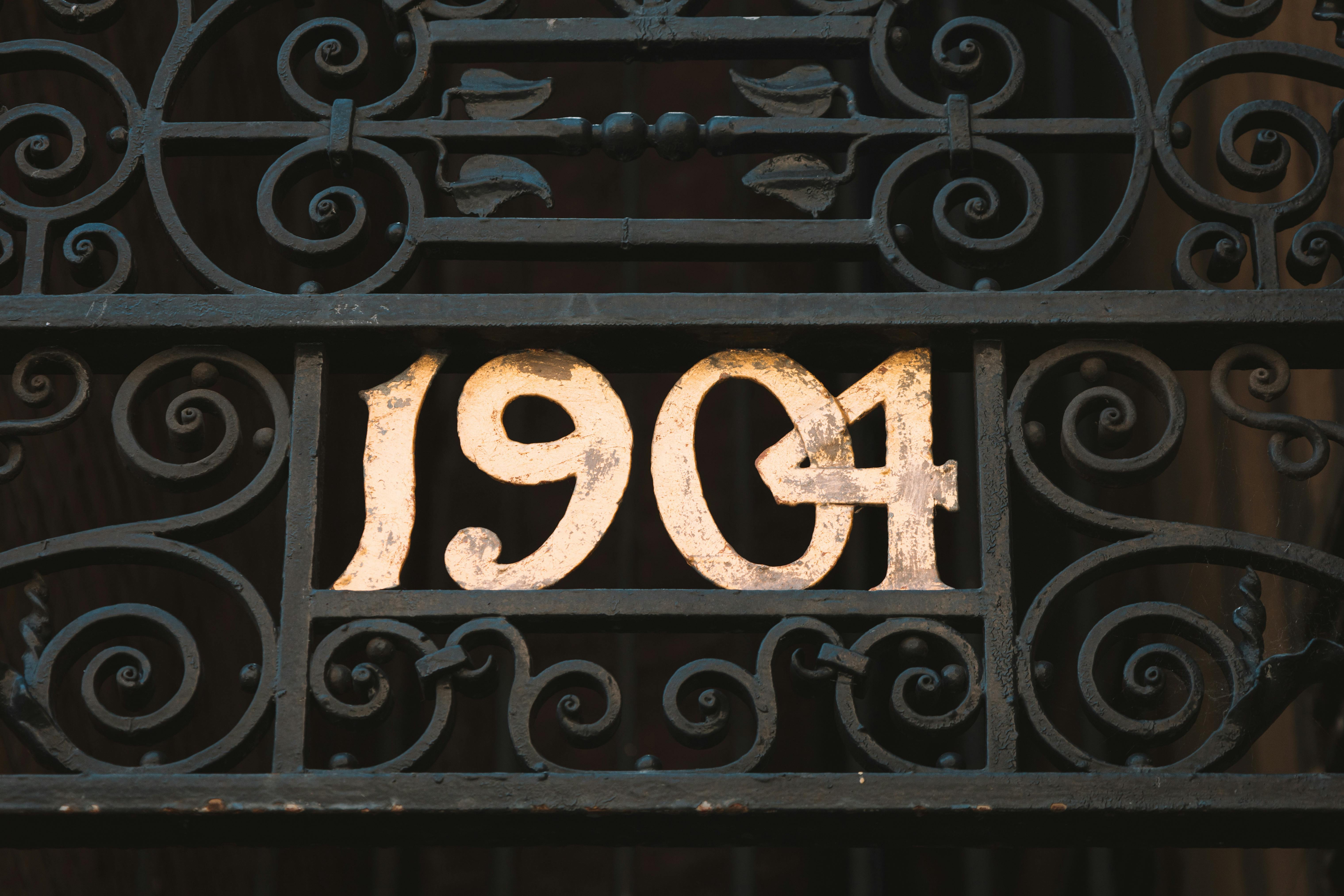 Traditional Door Number · Free Stock Photo