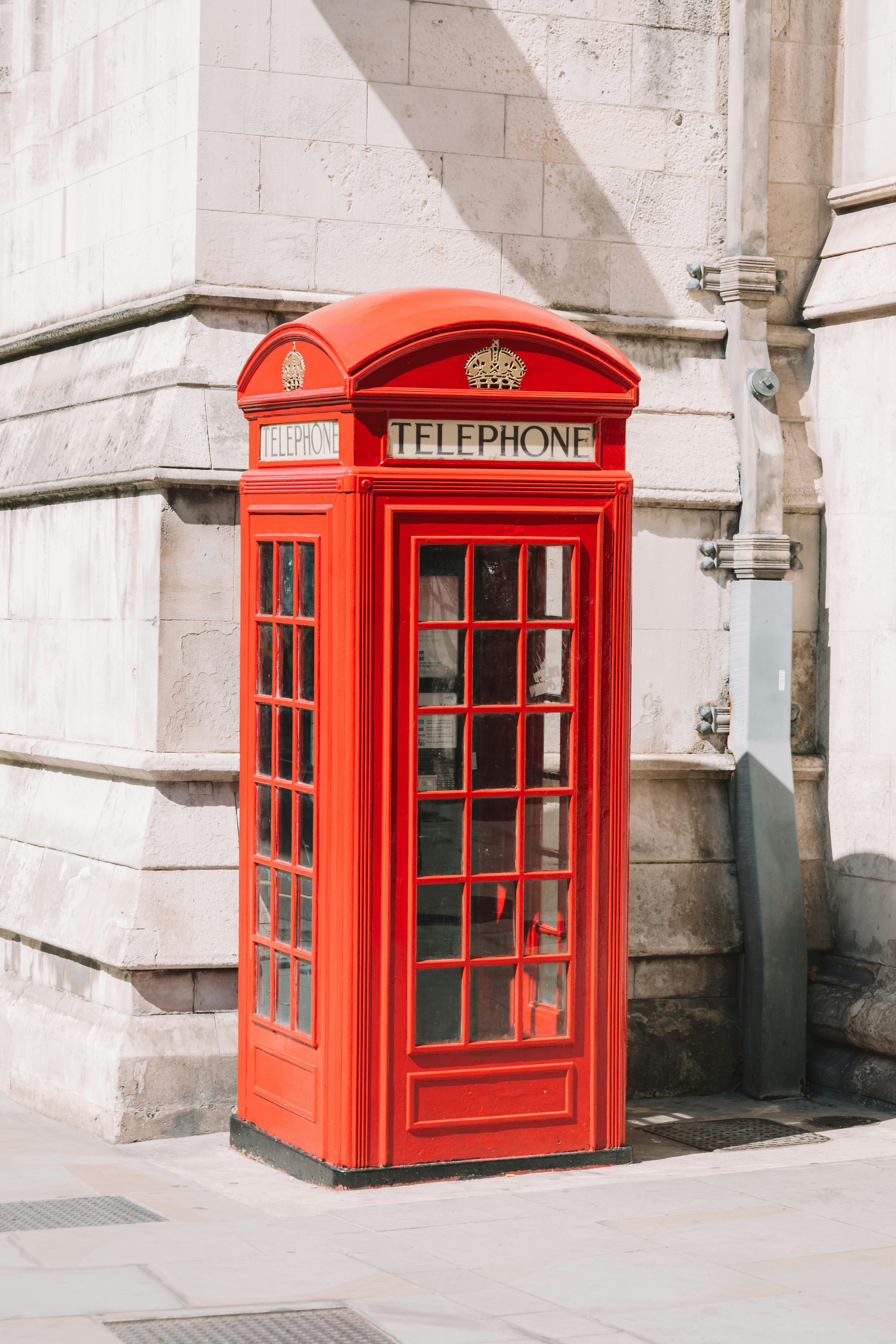 Red Telephone Box · Free Stock Photo