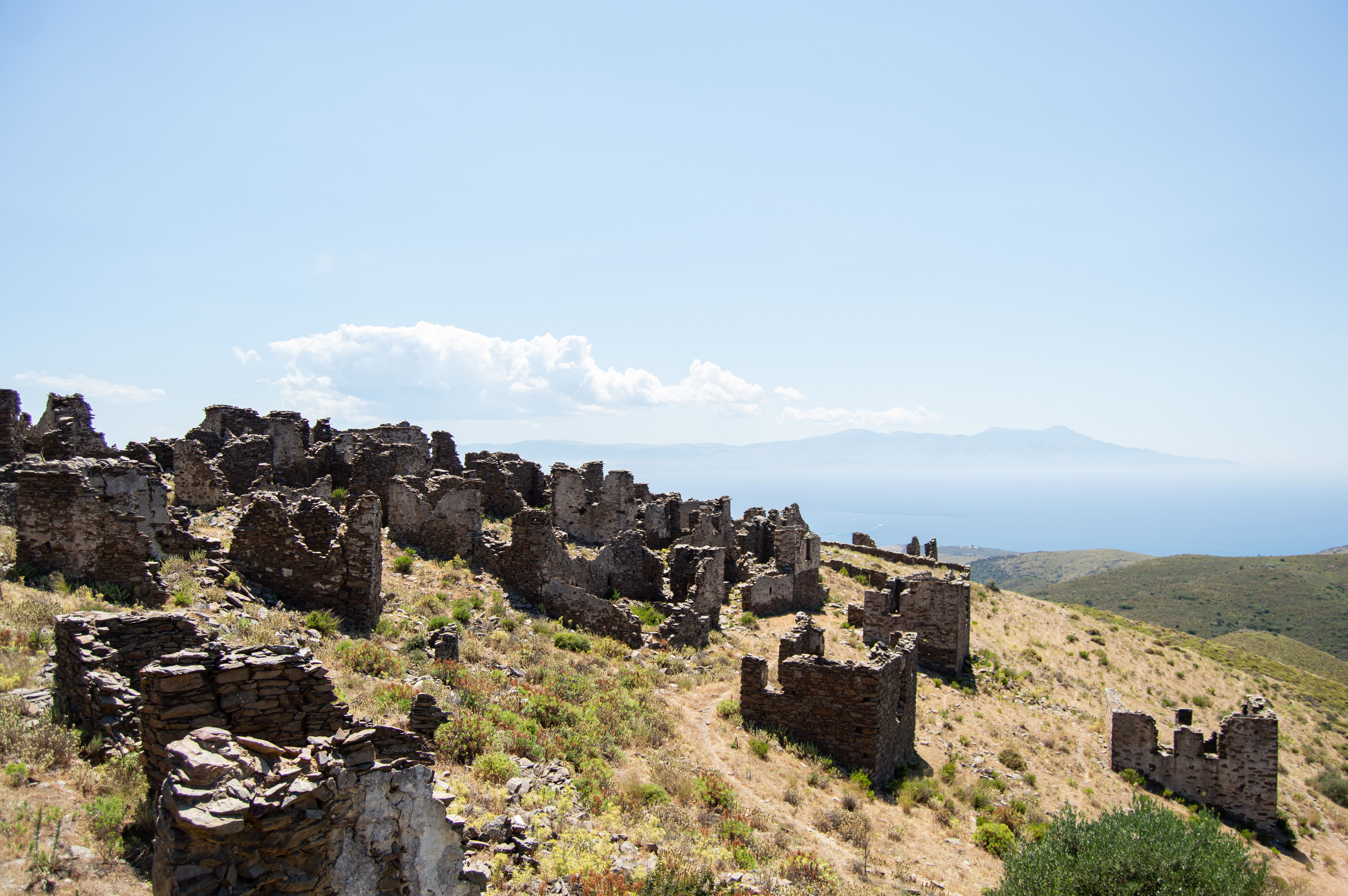 Castle Ruins on Hillside in Izmir, Turkey · Free Stock Photo