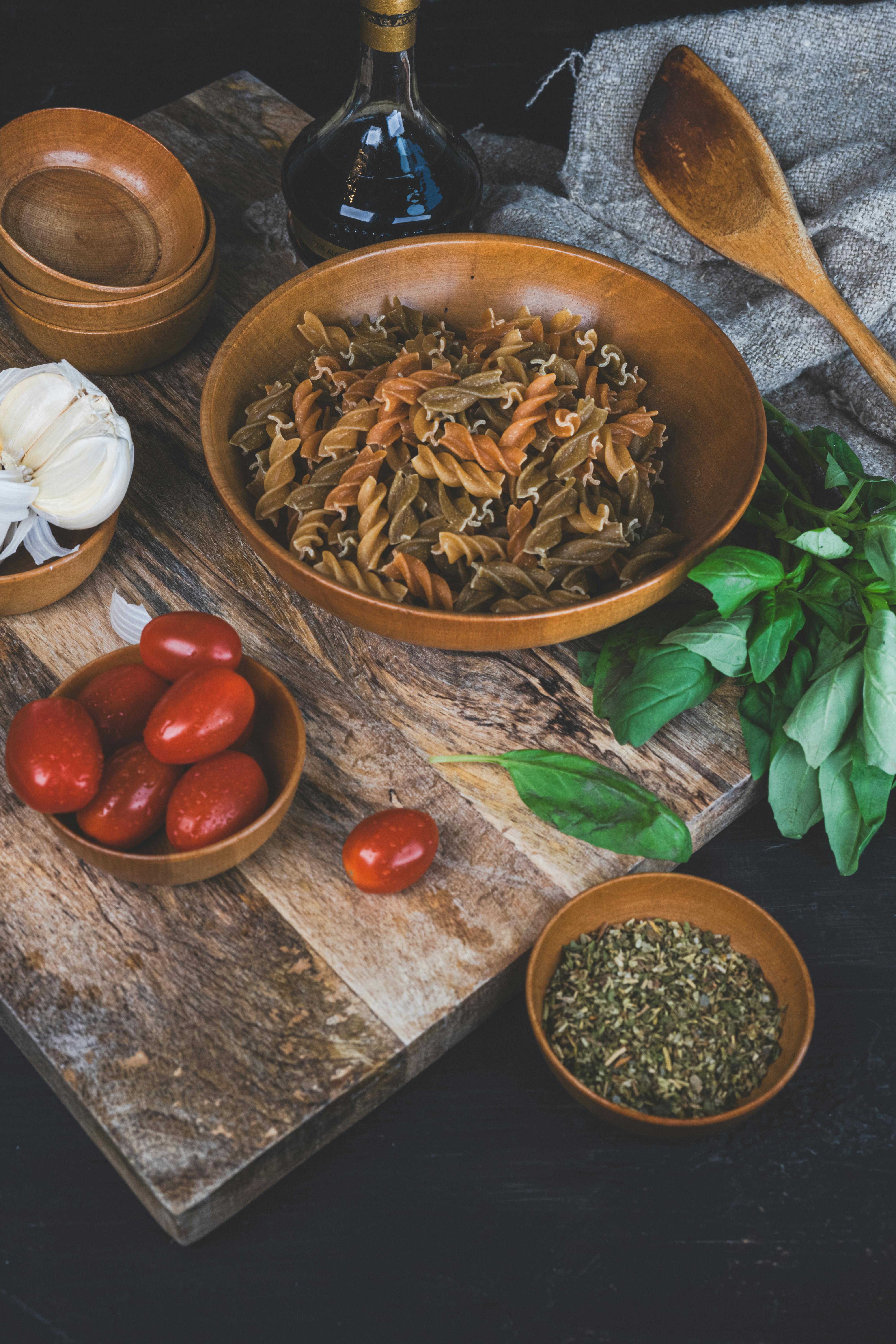 Black and Gray Cooking Pot and Frying Pan With Tomatoes · Free Stock Photo