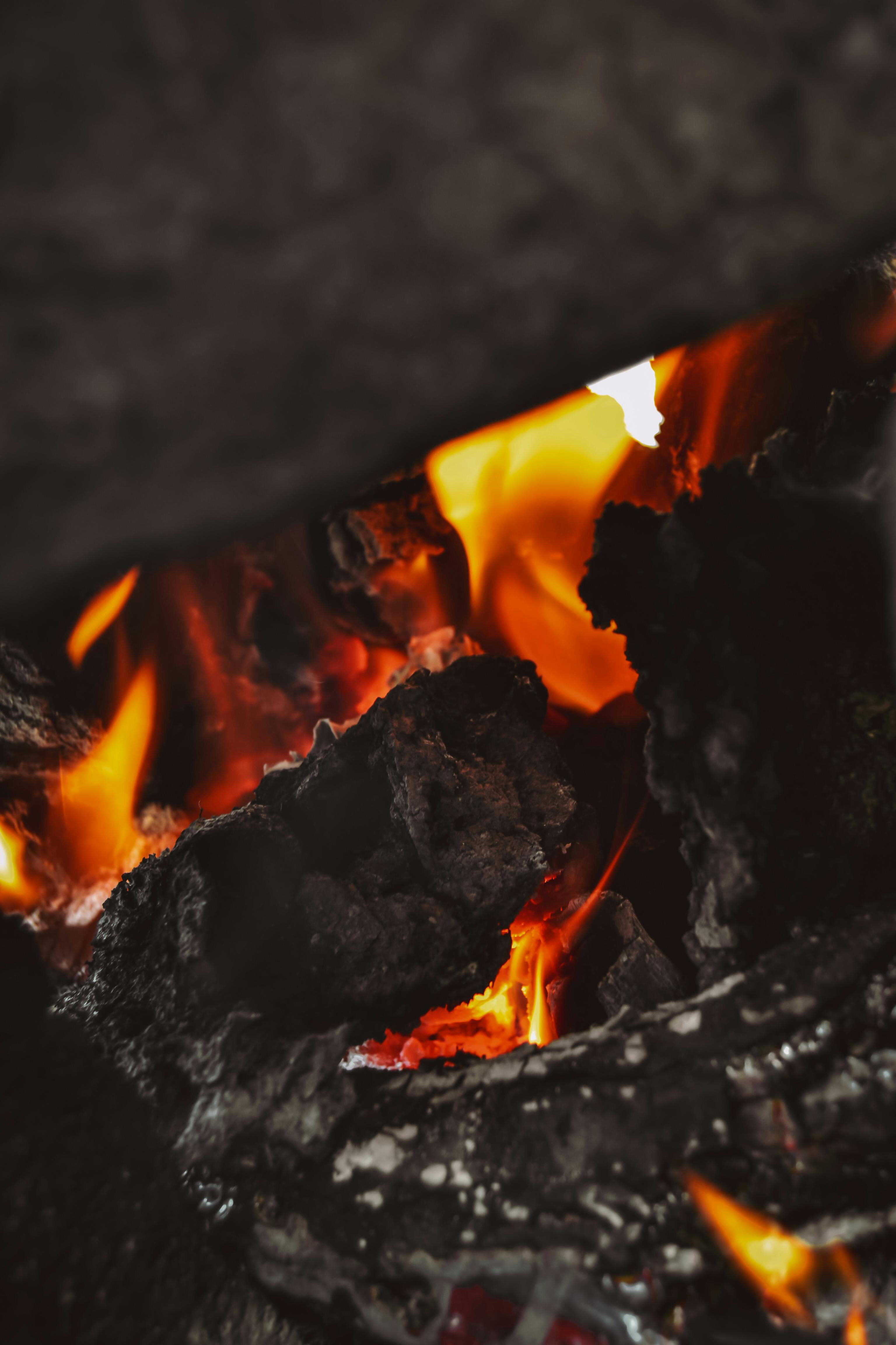 Foto stok gratis tentang abstrak, api, api unggun, asap, bahaya, bara ...
