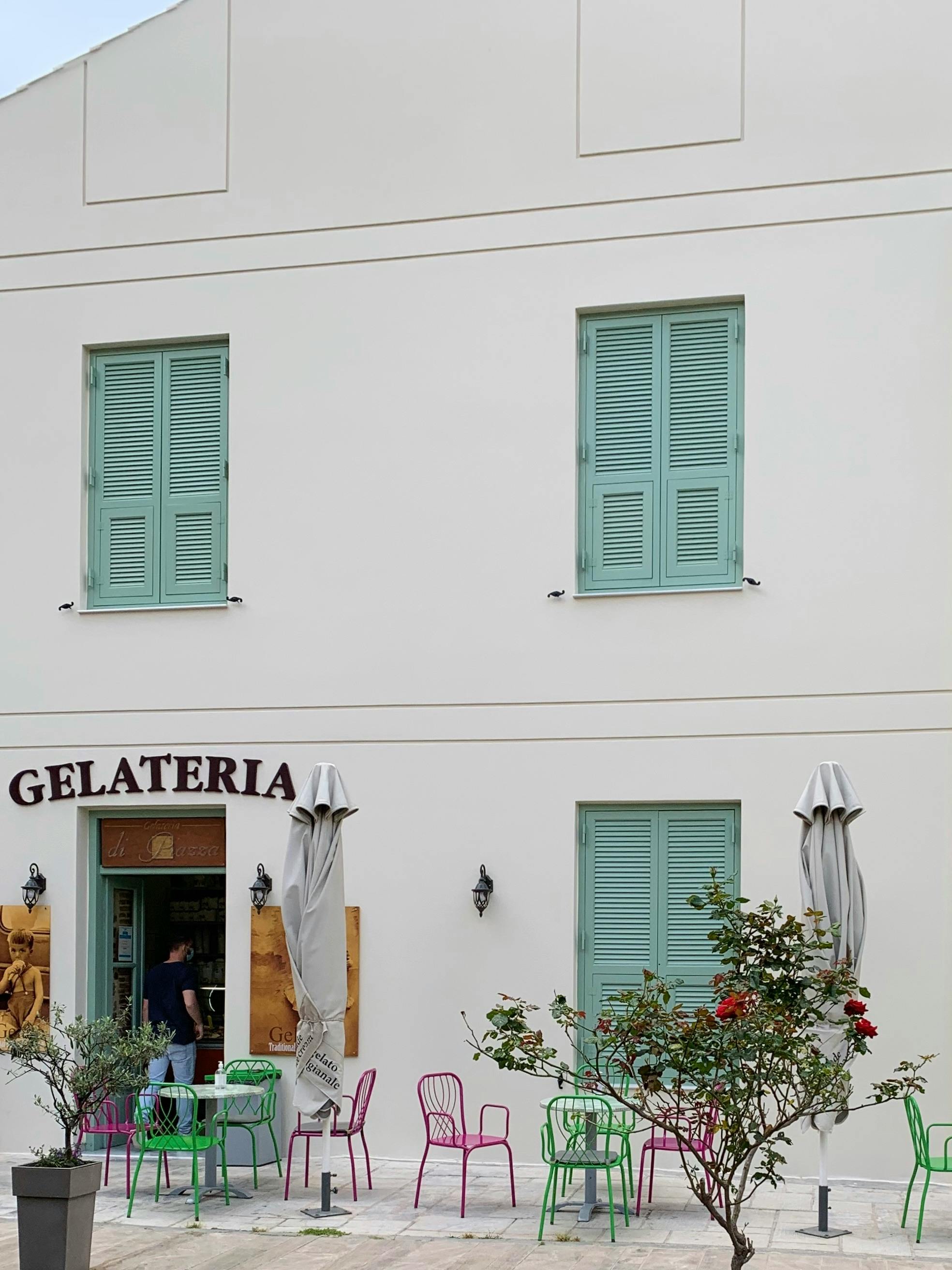 Ice Cream Cafe in Building · Free Stock Photo