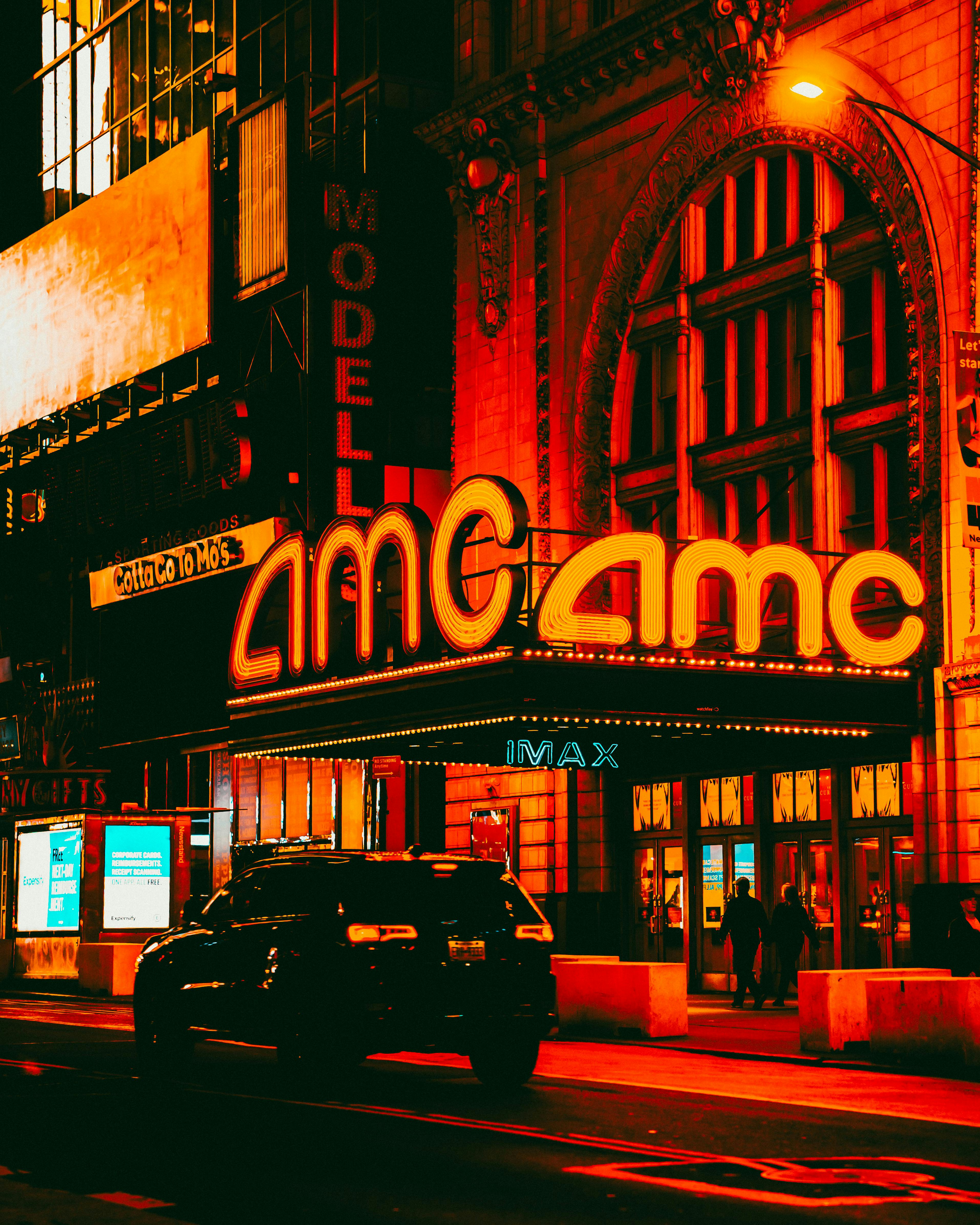AMC Movie Theater Manhattan · Free Stock Photo