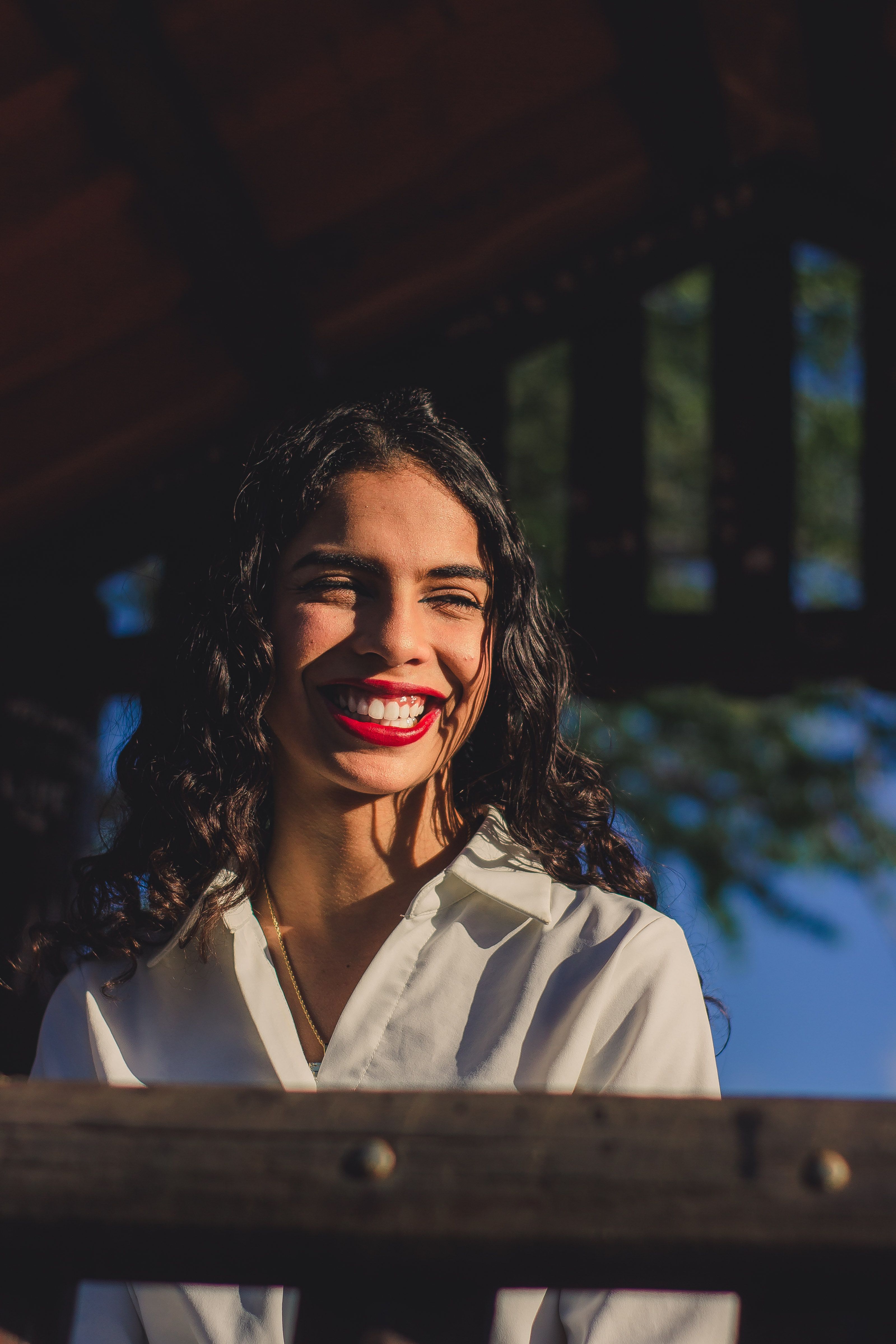 Photo of Woman Laughing · Free Stock Photo