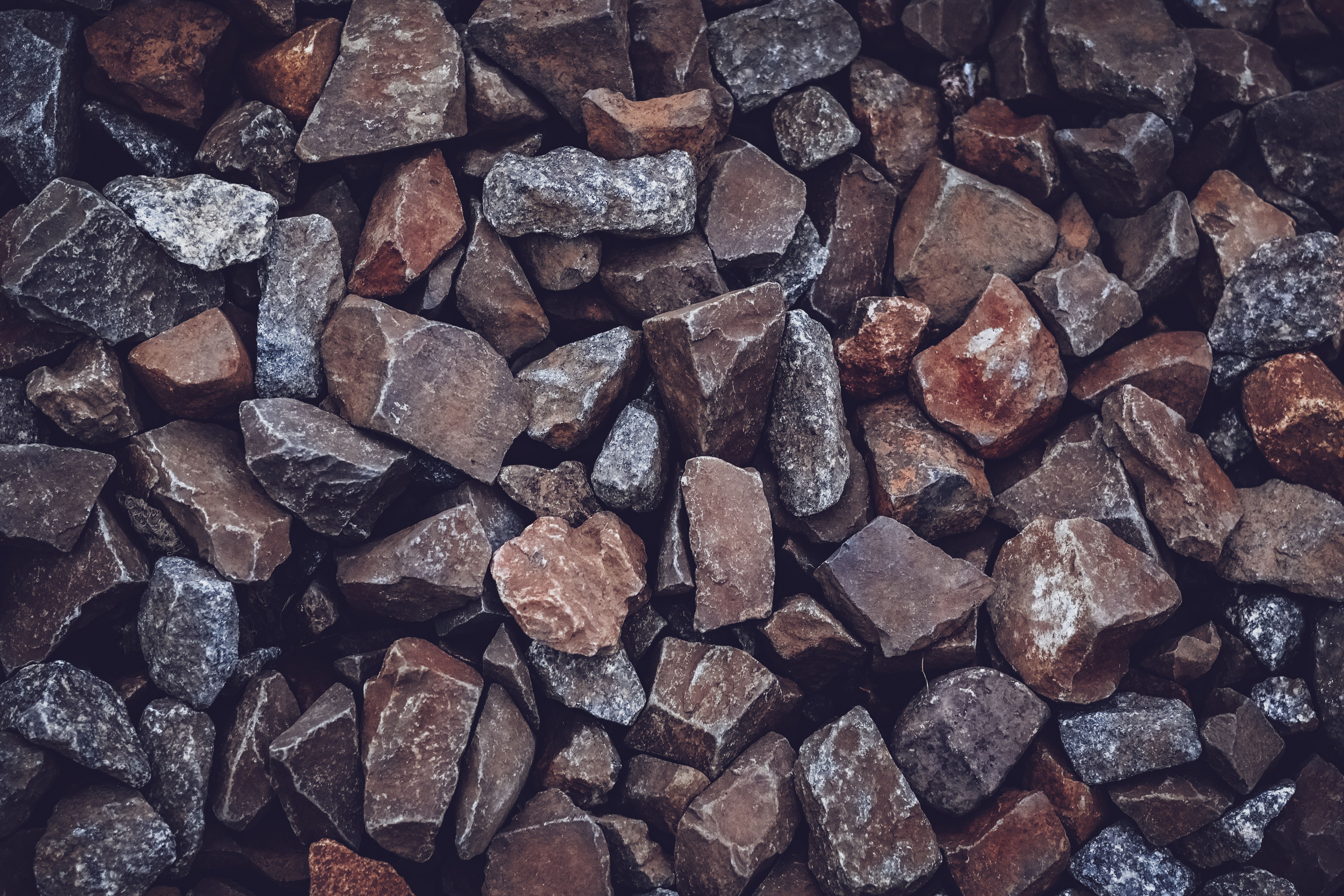 Close-up of a Lot of Rocks · Free Stock Photo