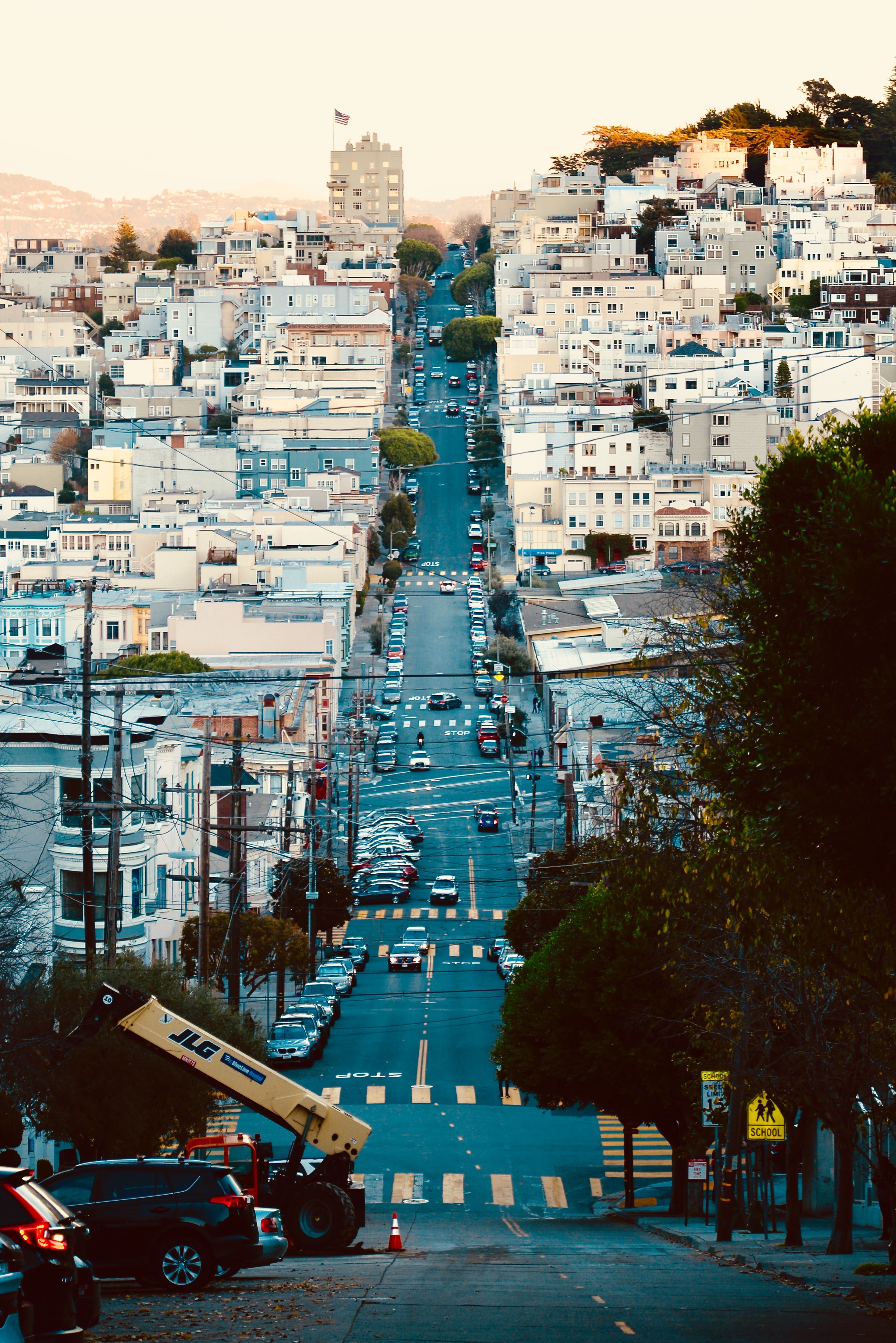 Famous Straight Street in San Fran · Free Stock Photo
