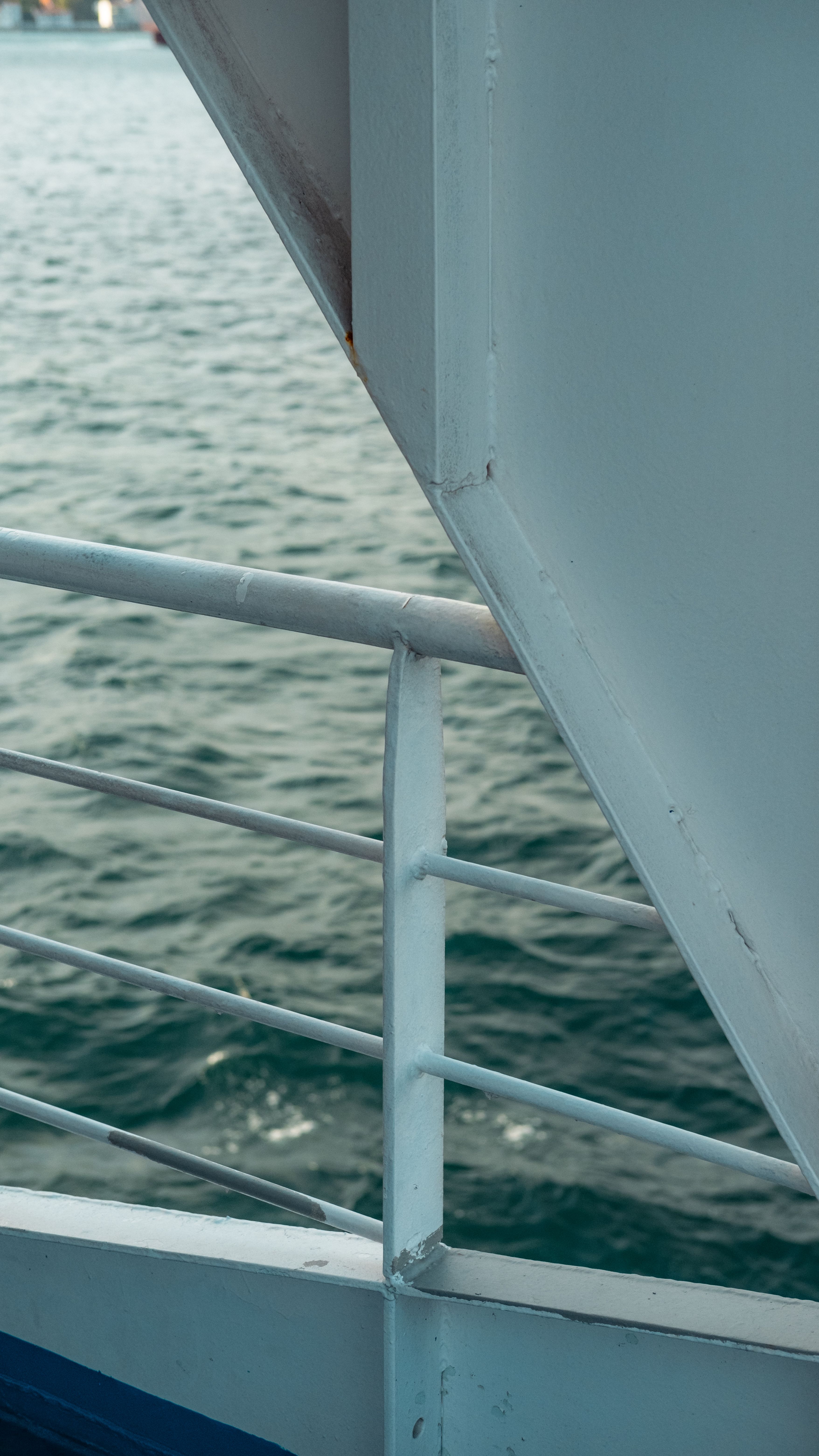 Railing over Water on Shore · Free Stock Photo