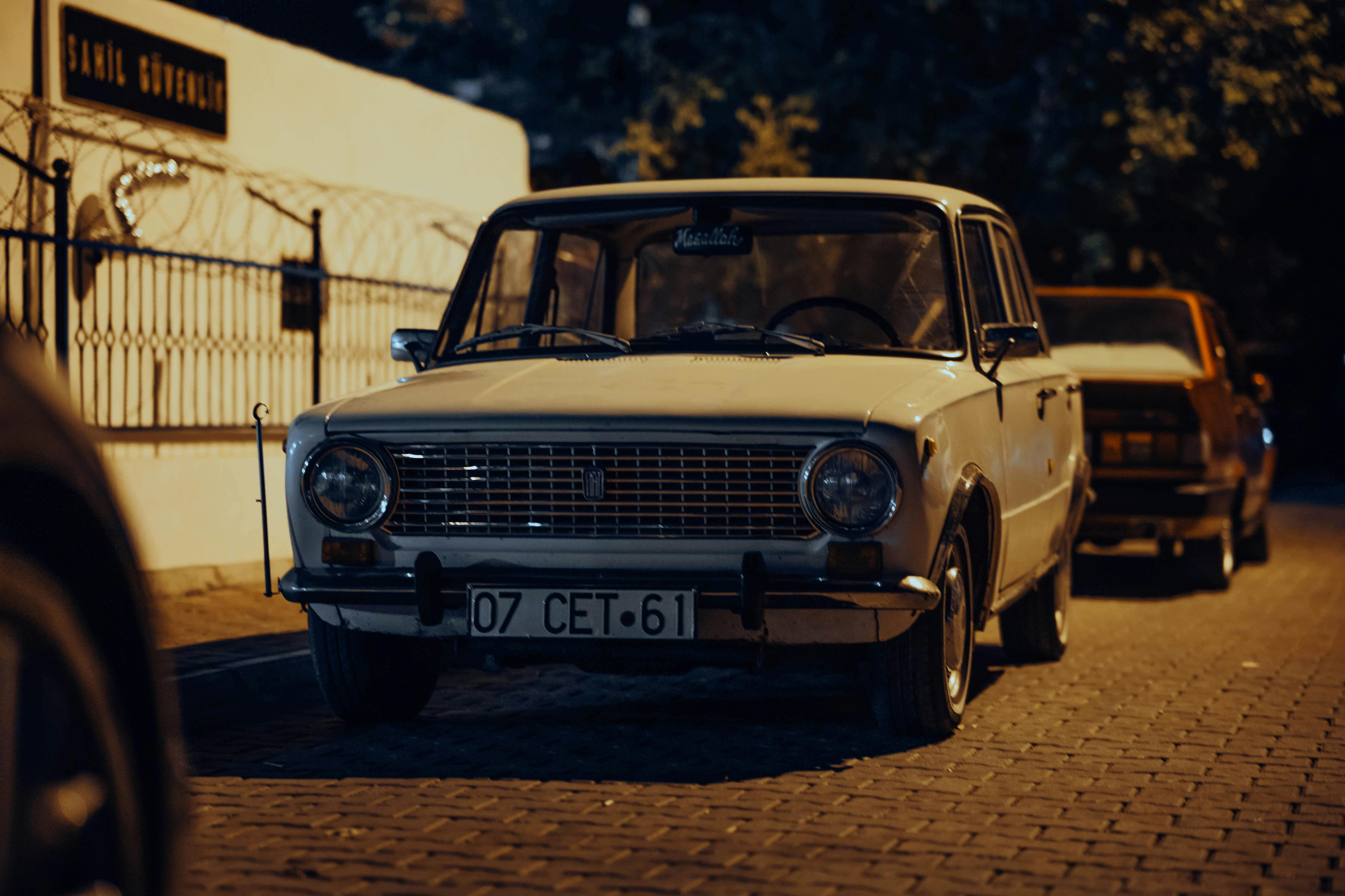 Classic Lada 2101 Parked on Pavement · Free Stock Photo