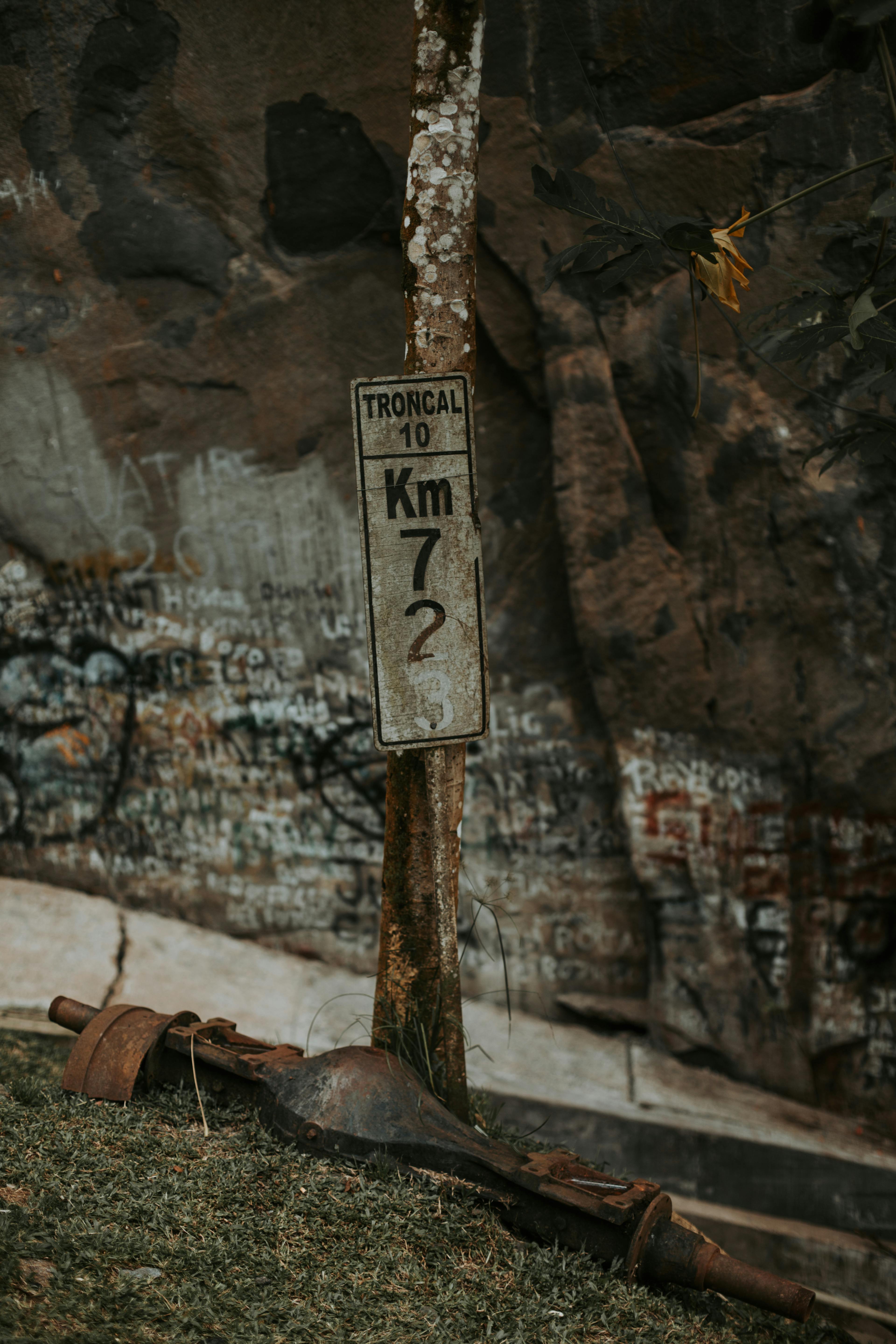 An Old Rusty Sign · Free Stock Photo