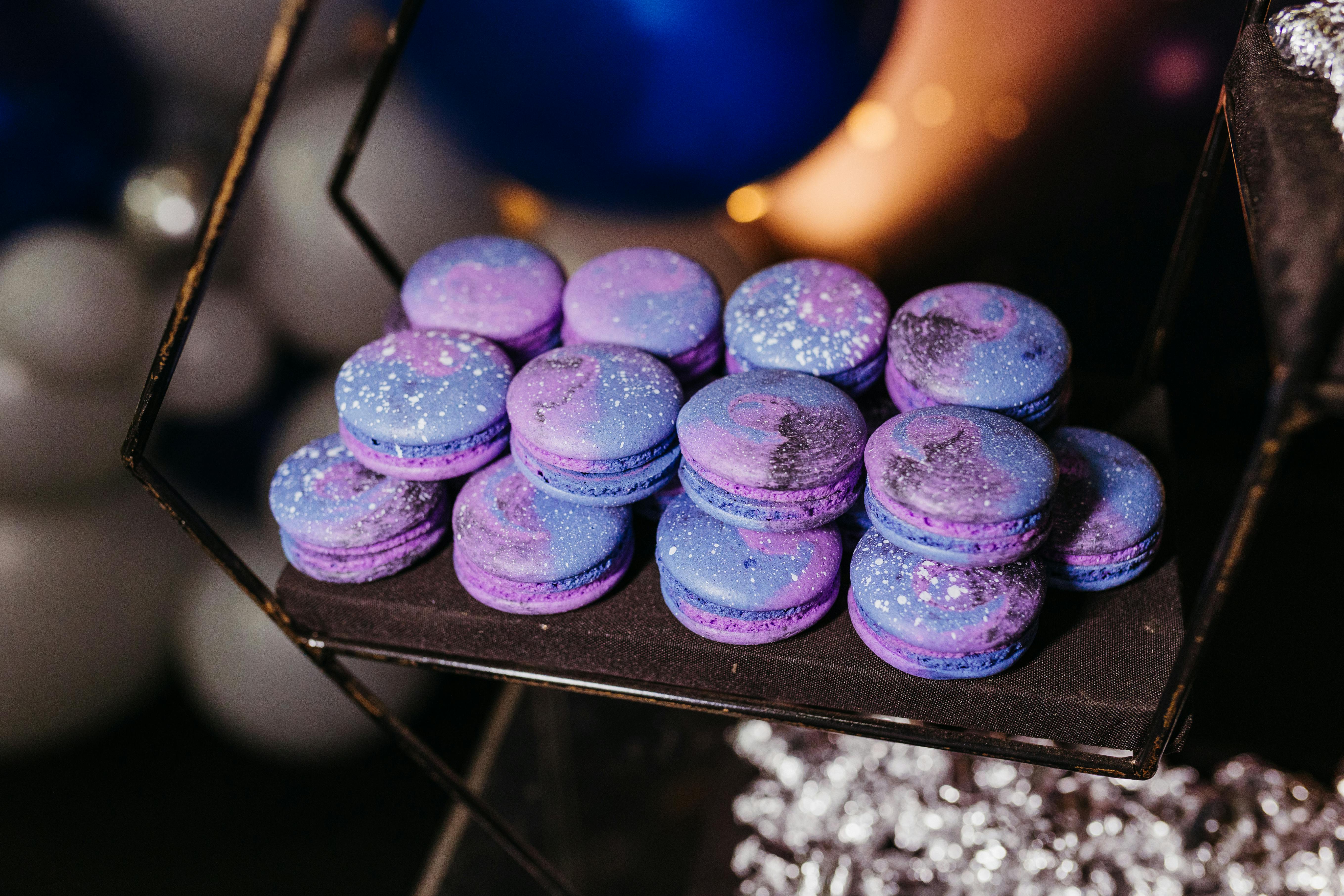 Purple Macaron Cookies · Free Stock Photo