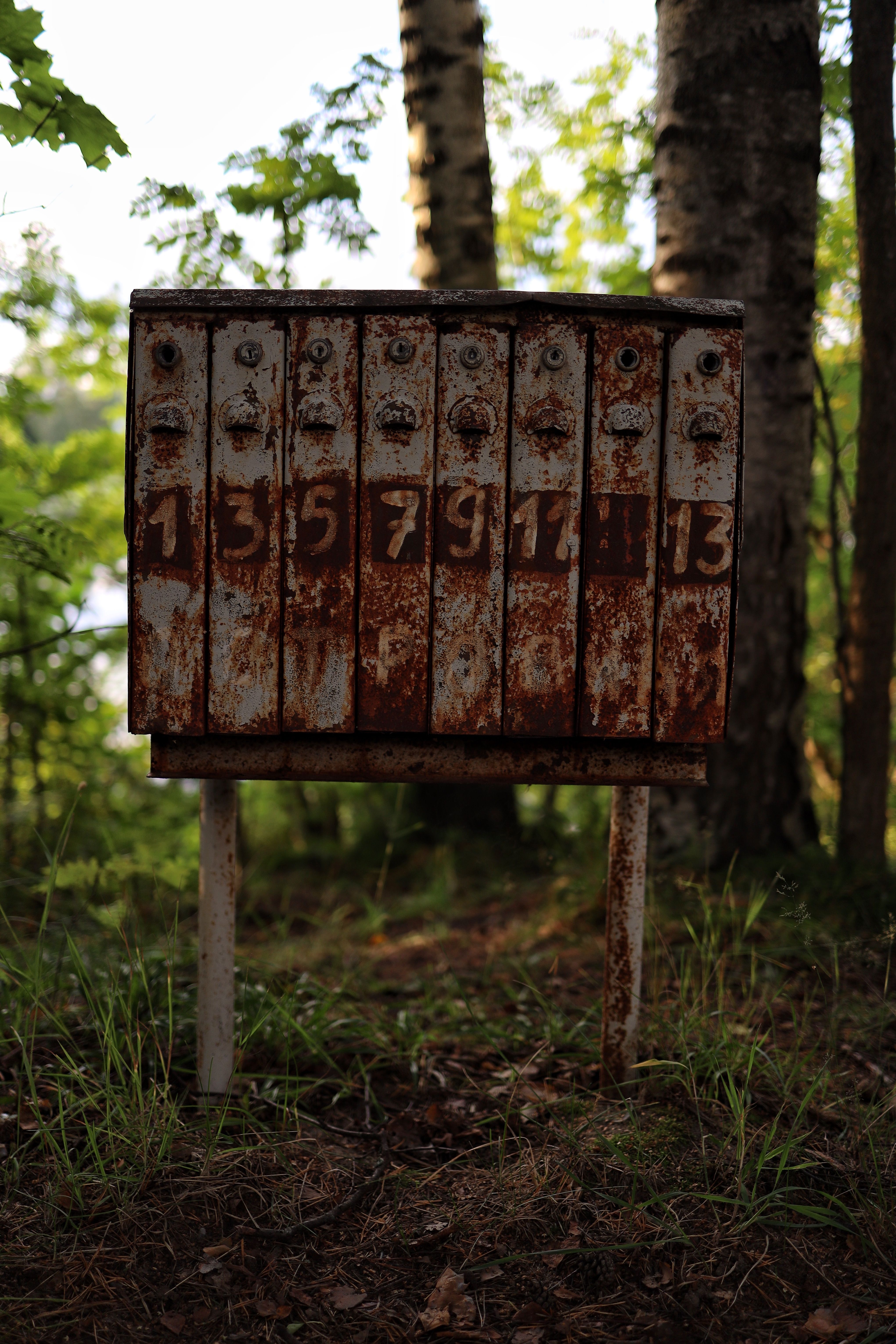 An Old Rusty Mailbox · Free Stock Photo