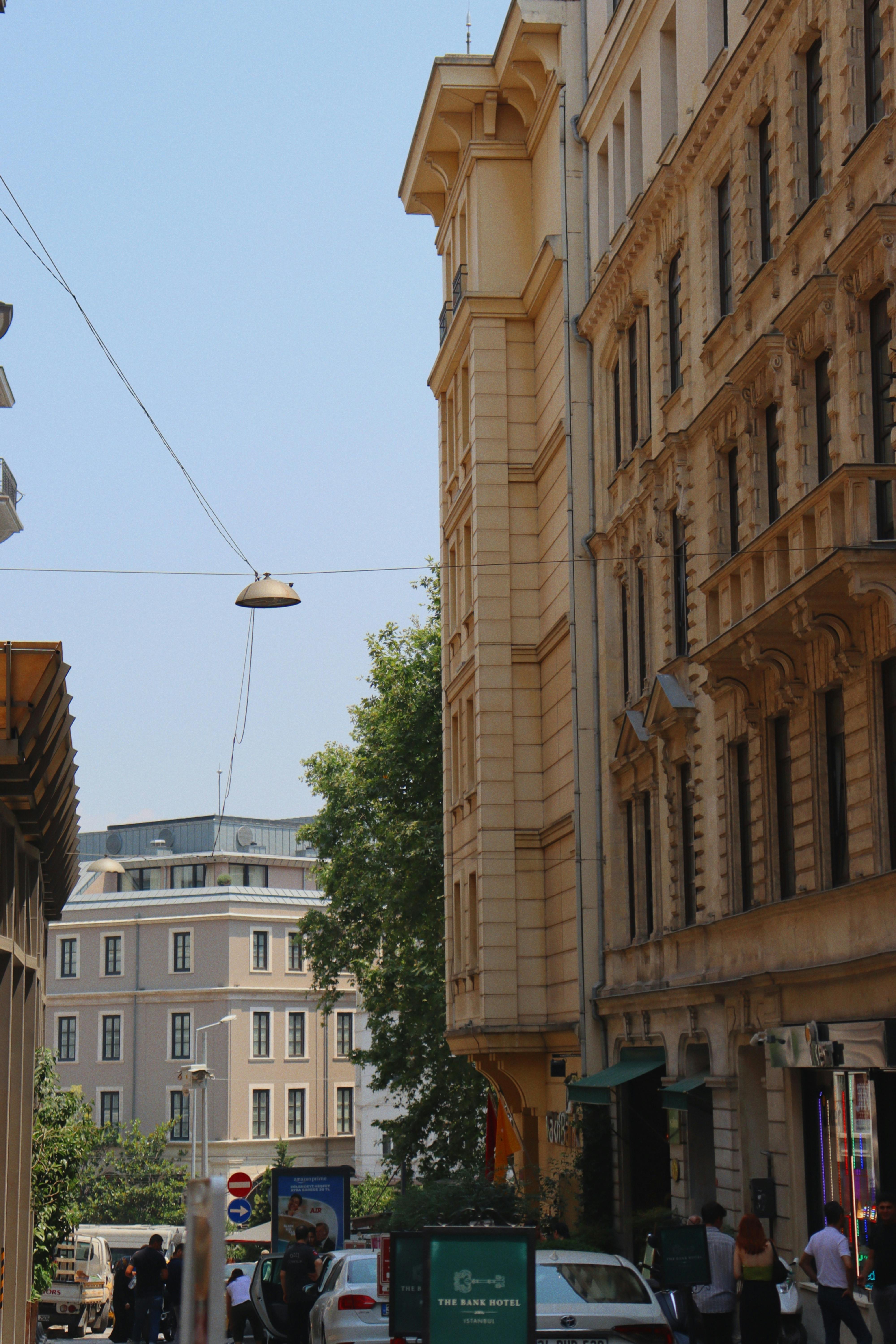 A Street and Exterior of a Traditional Building in City · Free Stock Photo