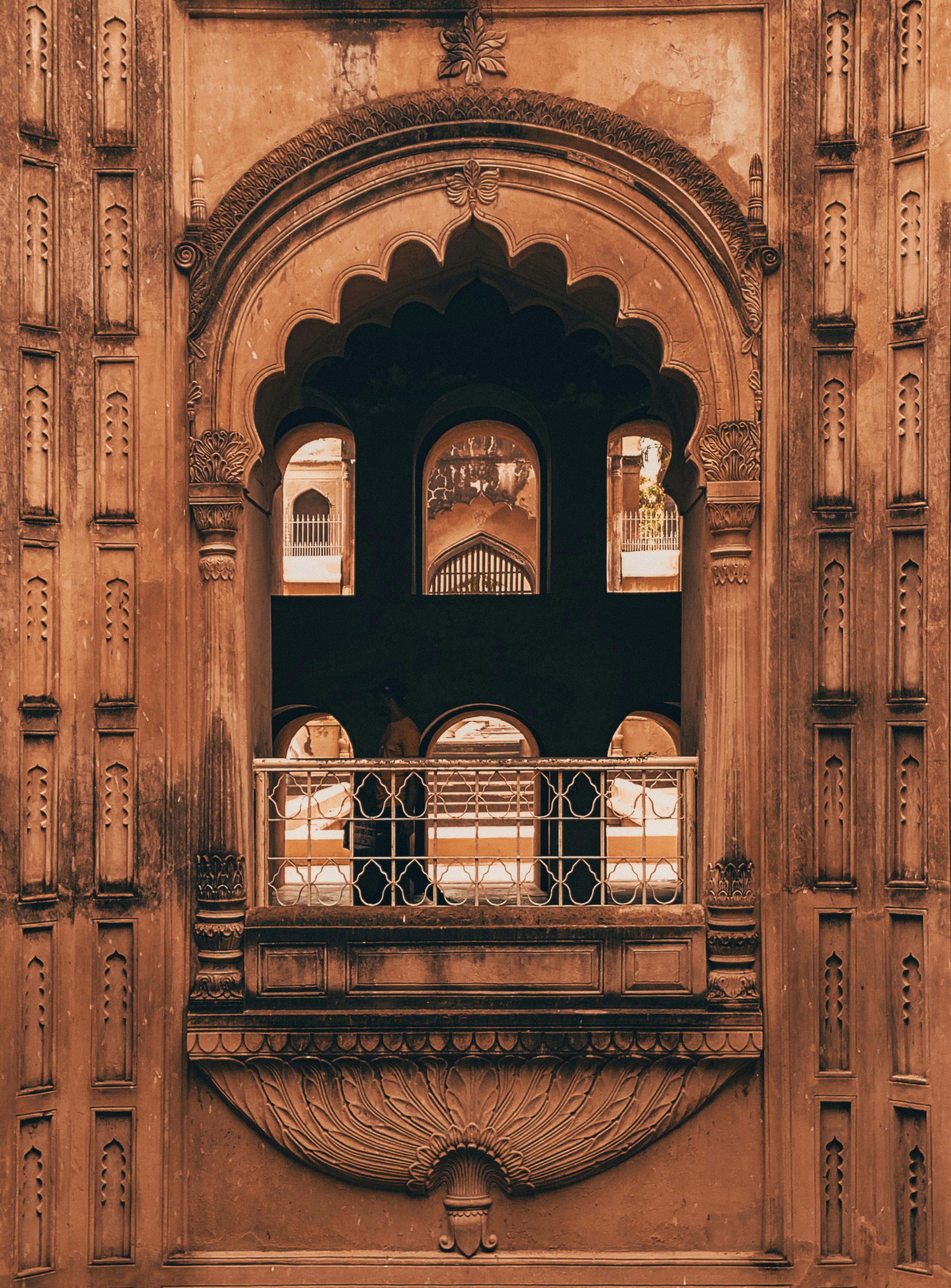 Architectural Details of Bara Imambara in Lucknow, India · Free Stock Photo