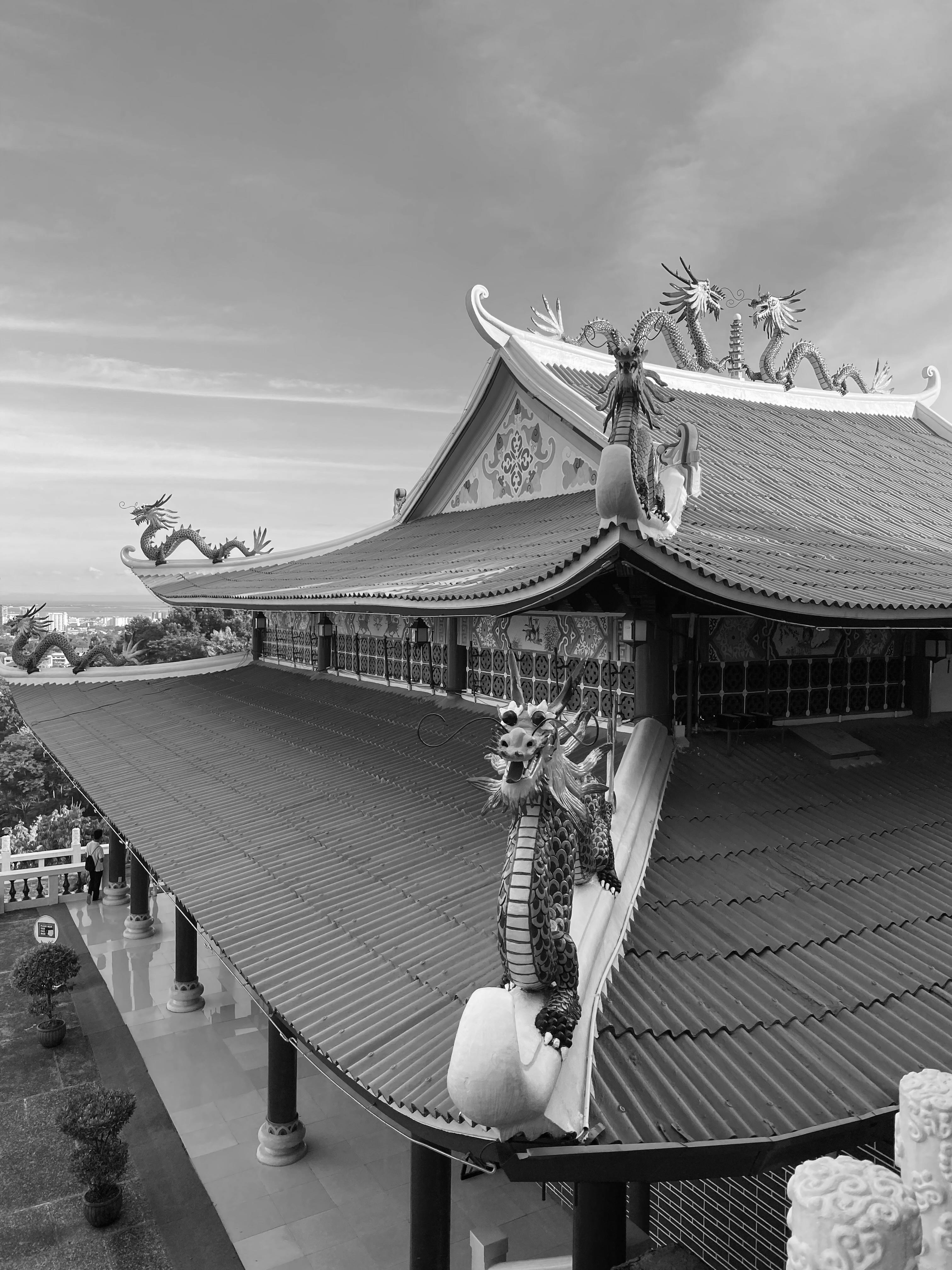 Red And Brown Temple Under Blue Sky · Free Stock Photo