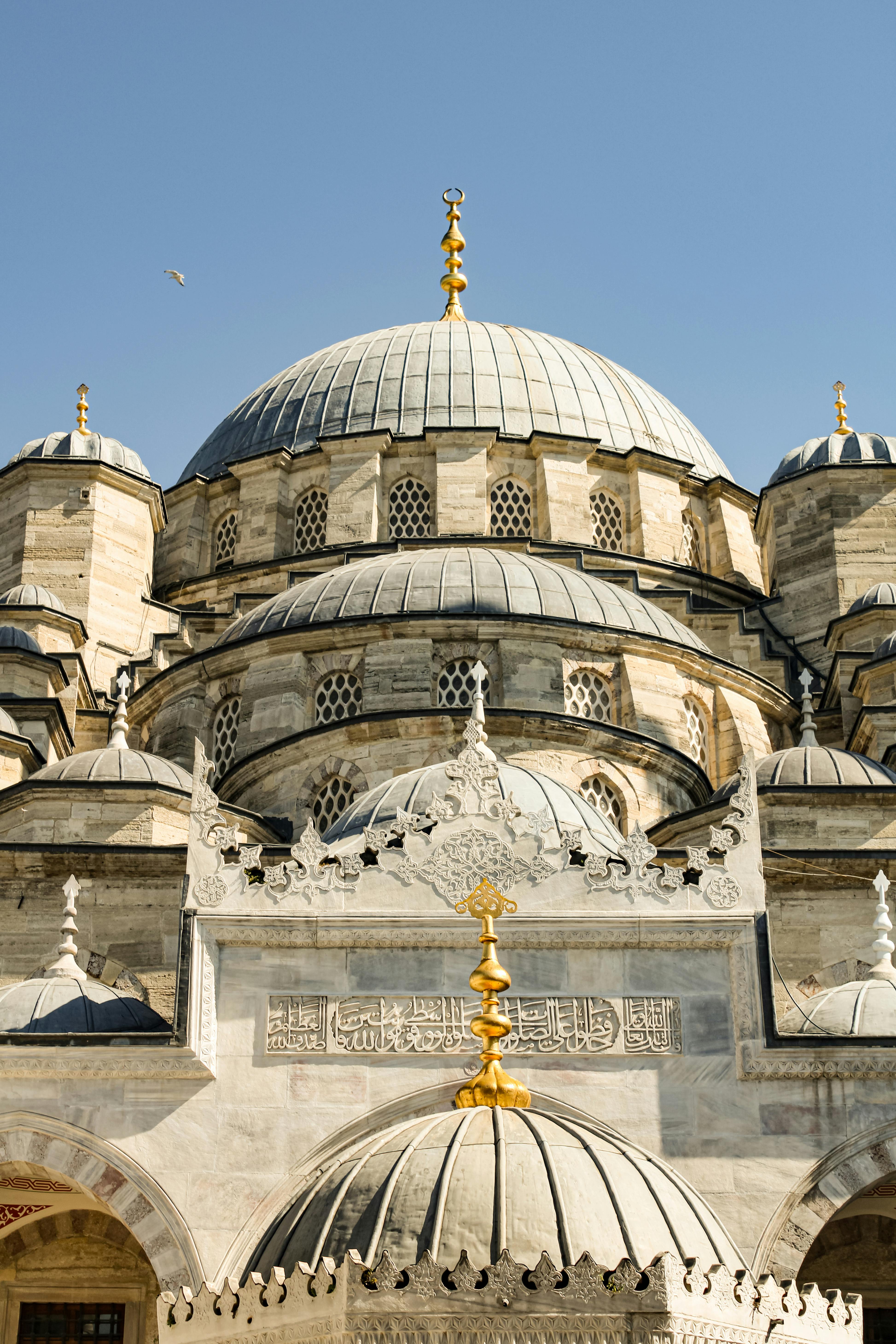 Facade of the New Mosque, Istanbul, Turkey · Free Stock Photo
