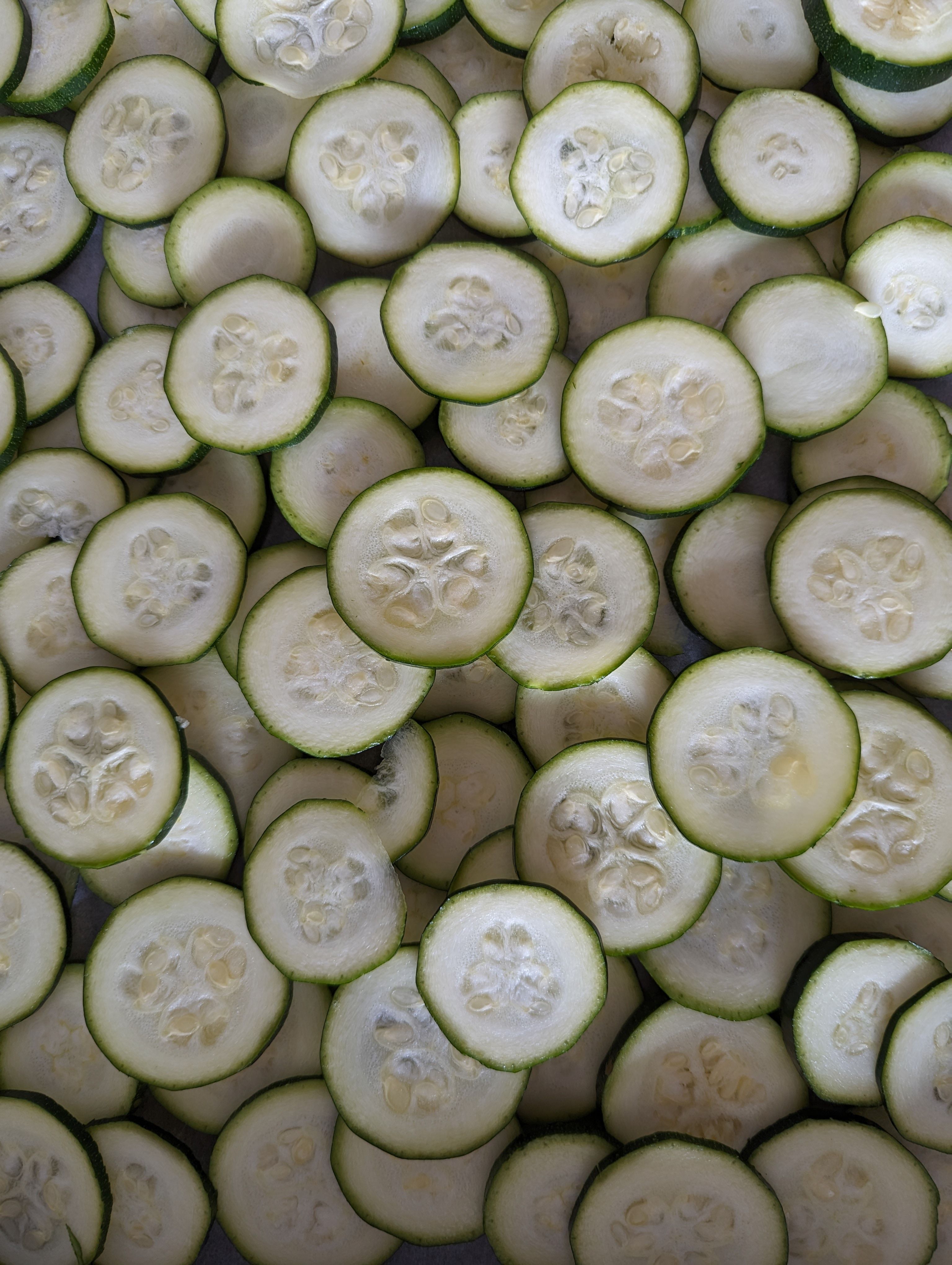 Close up of Cucumber Slices · Free Stock Photo