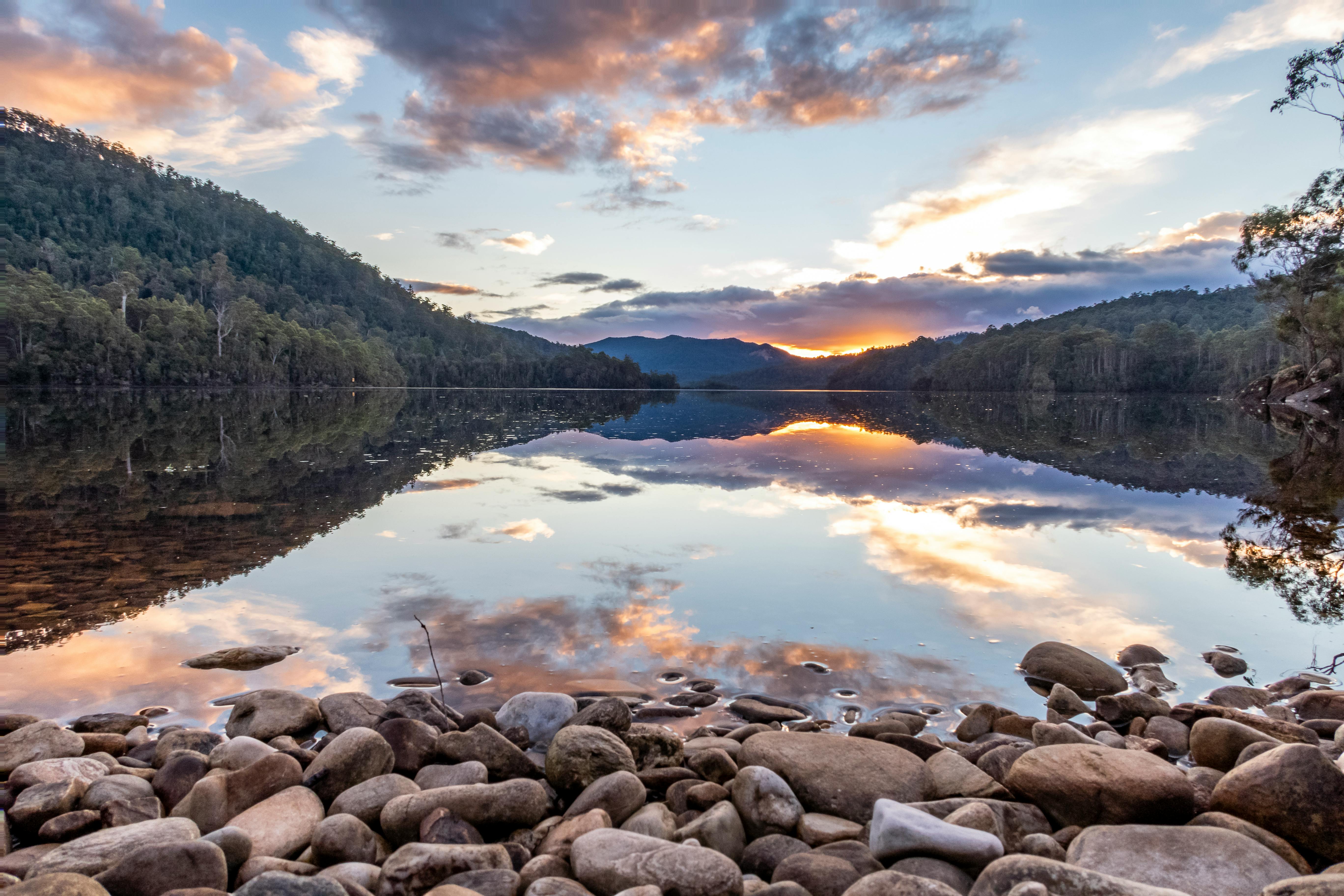 Free stock photo of australia, sunset, tasmania