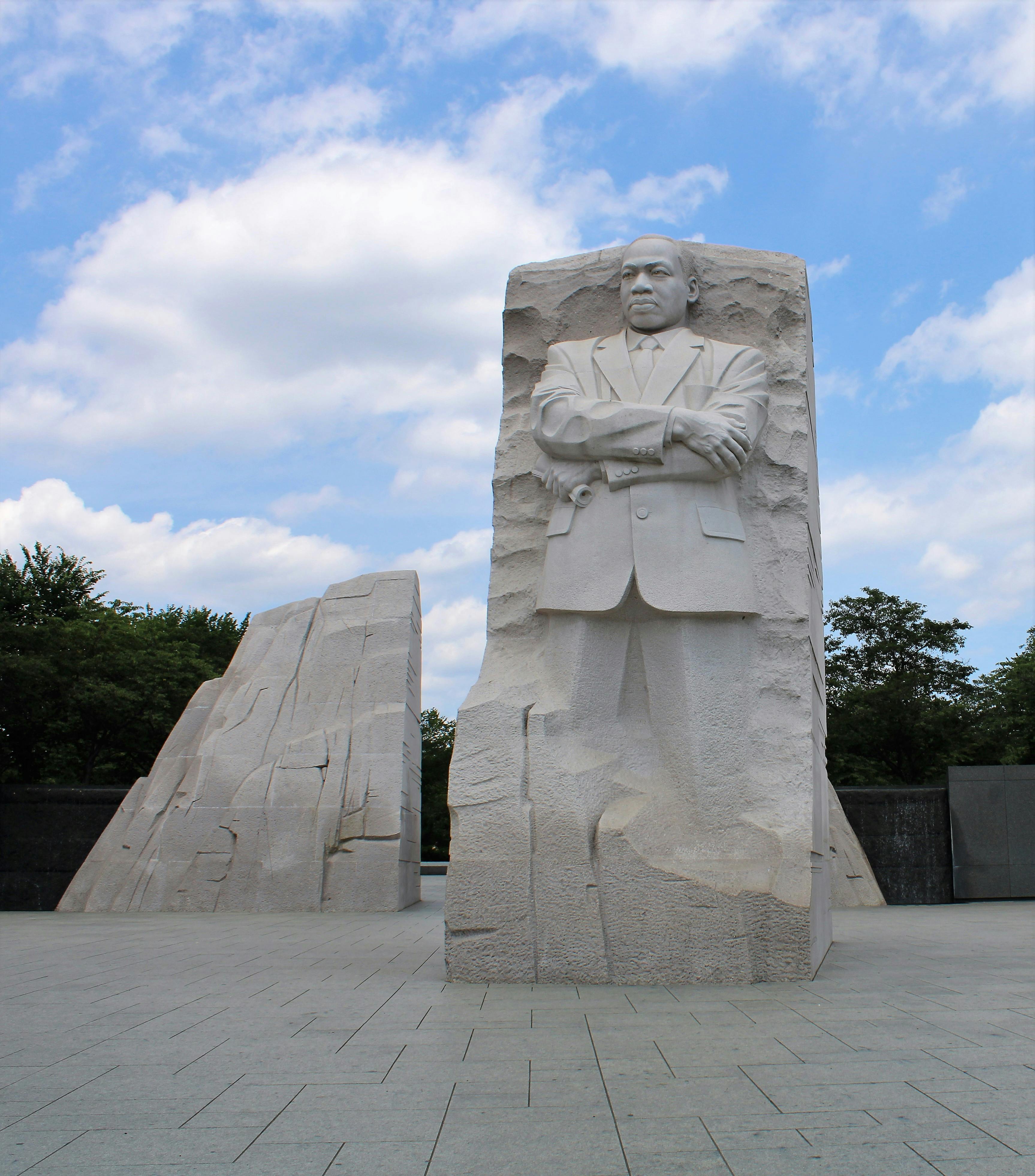 Statue of Martin Luther King Jr in West Potomoc Park, Washington DC ...