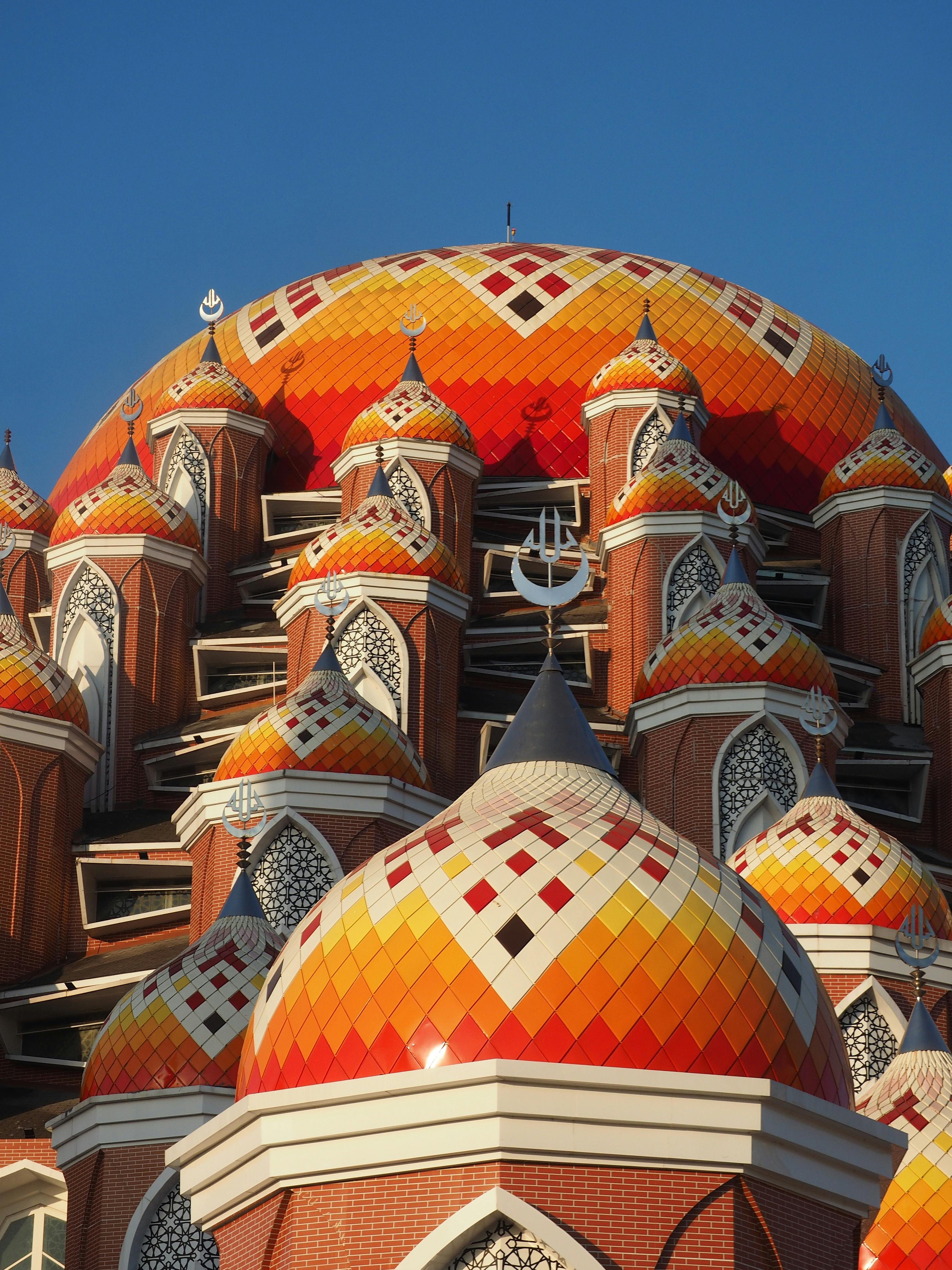 Domes of Masjid 99 Kubah in Indonesia · Free Stock Photo