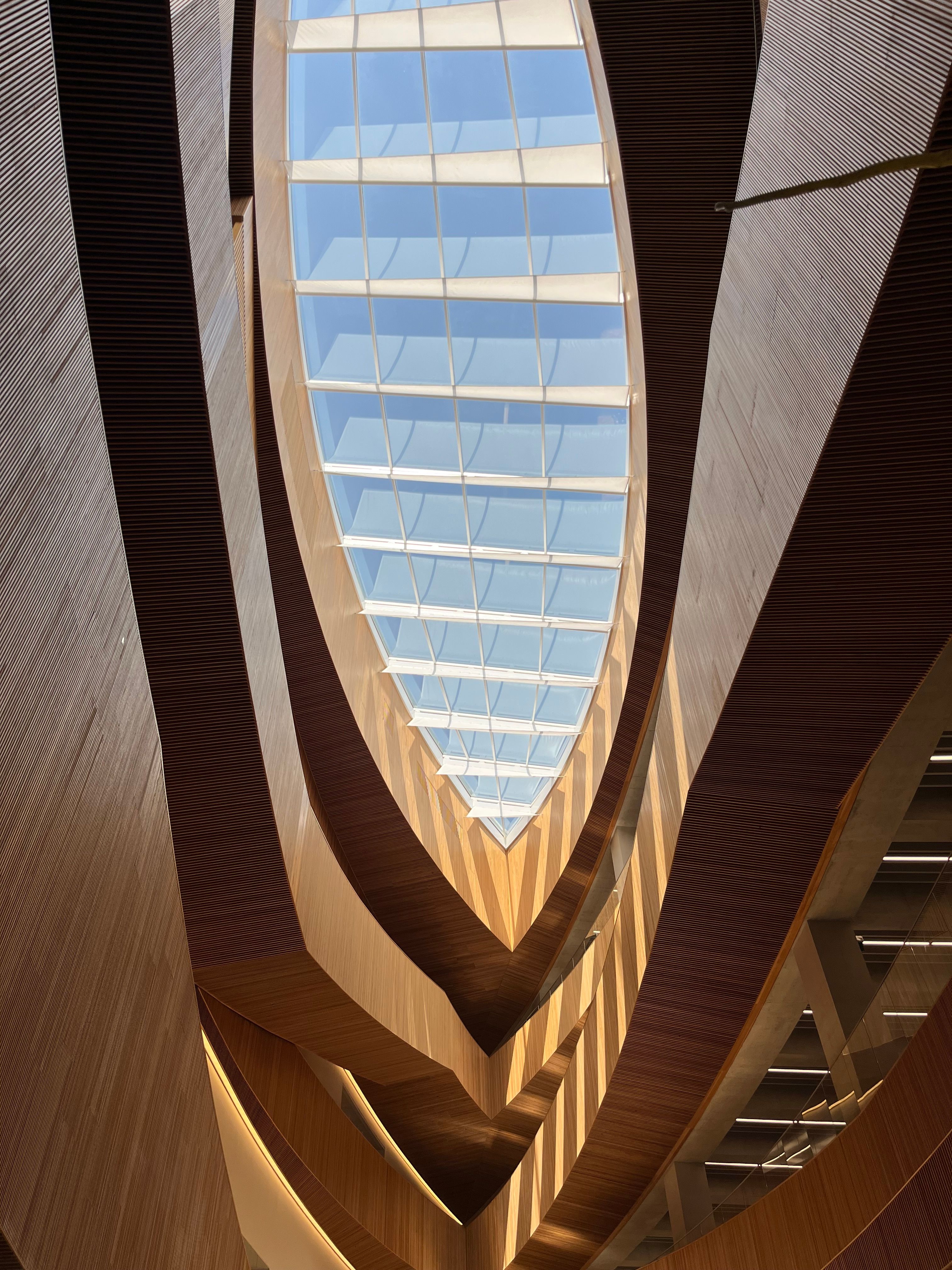 Glass Ceiling in Calgary Library · Free Stock Photo