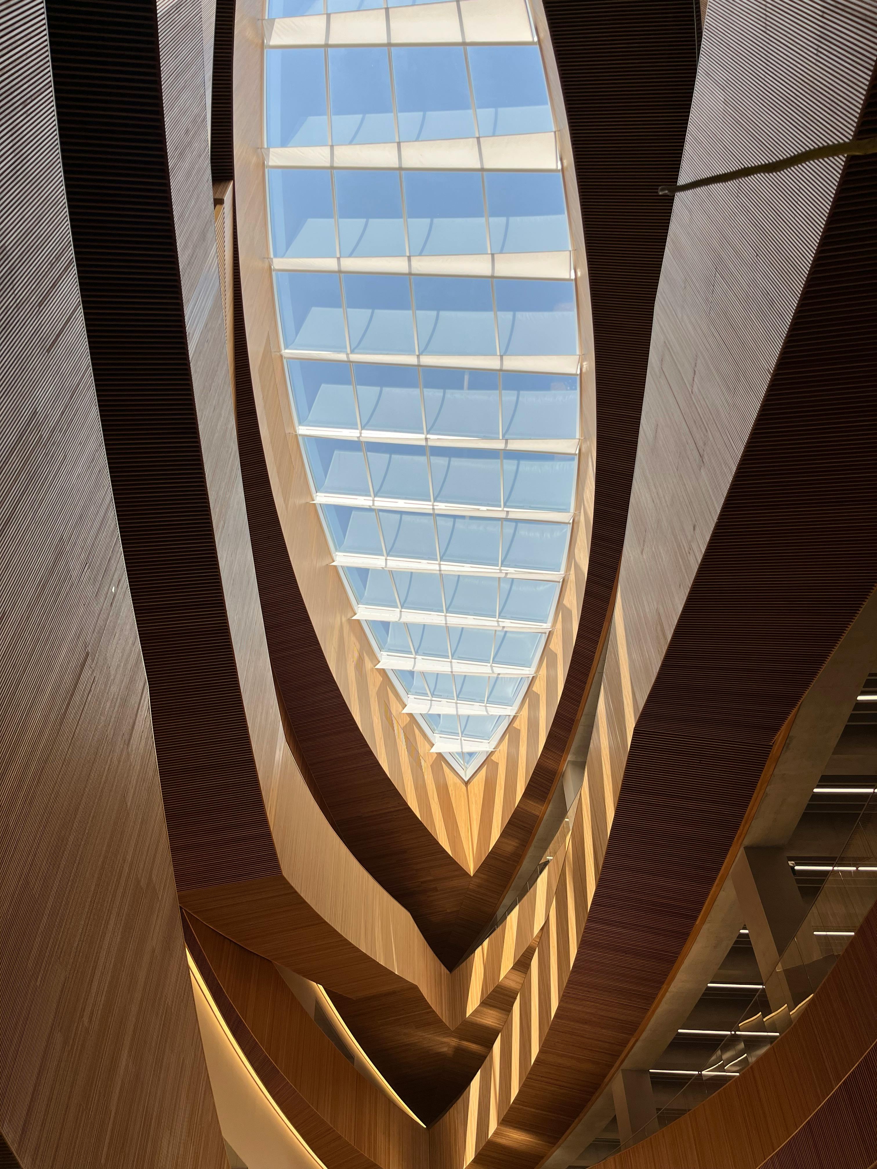 Glass Ceiling in Calgary Library · Free Stock Photo