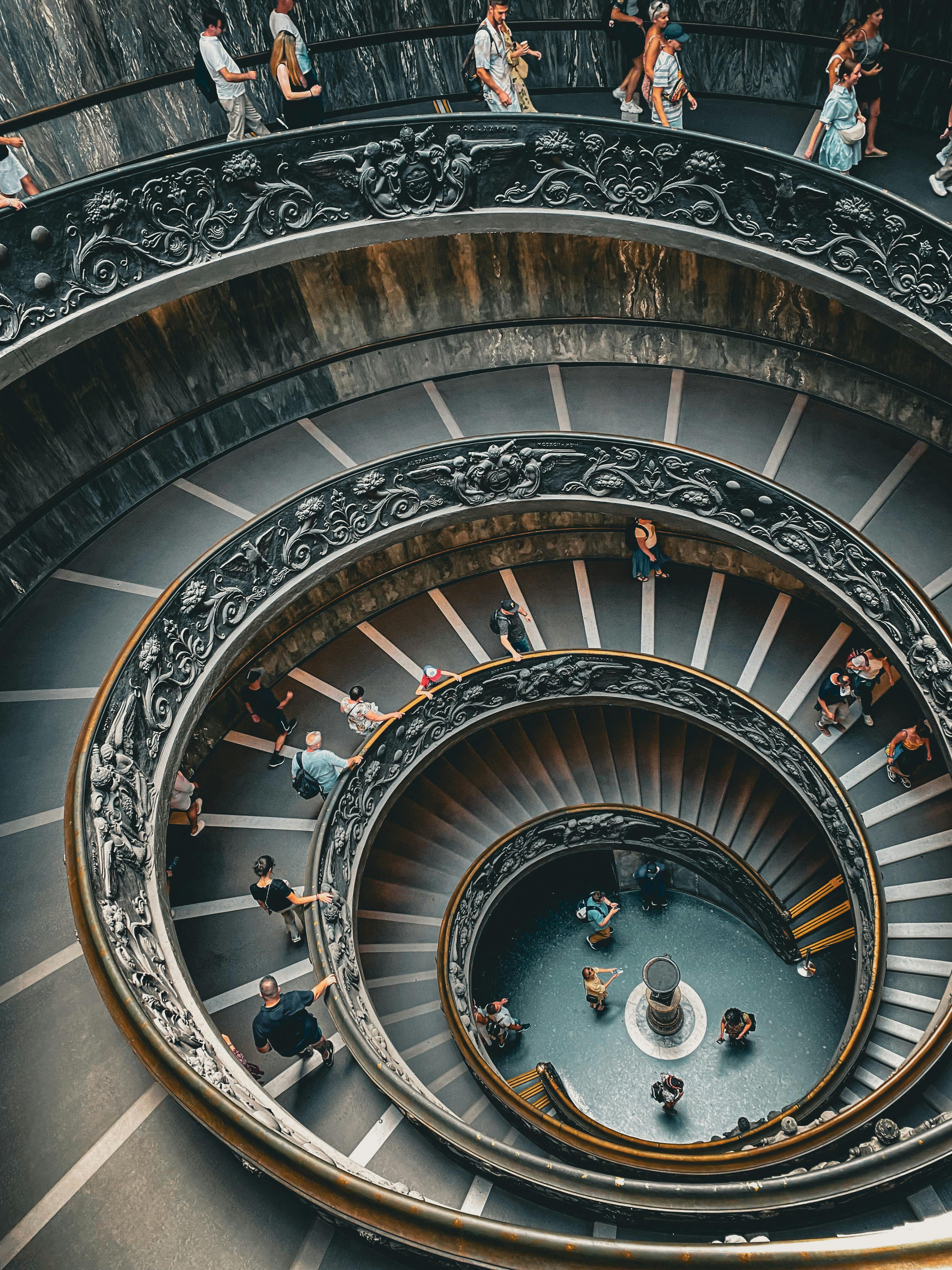Vatican Museum Stairs