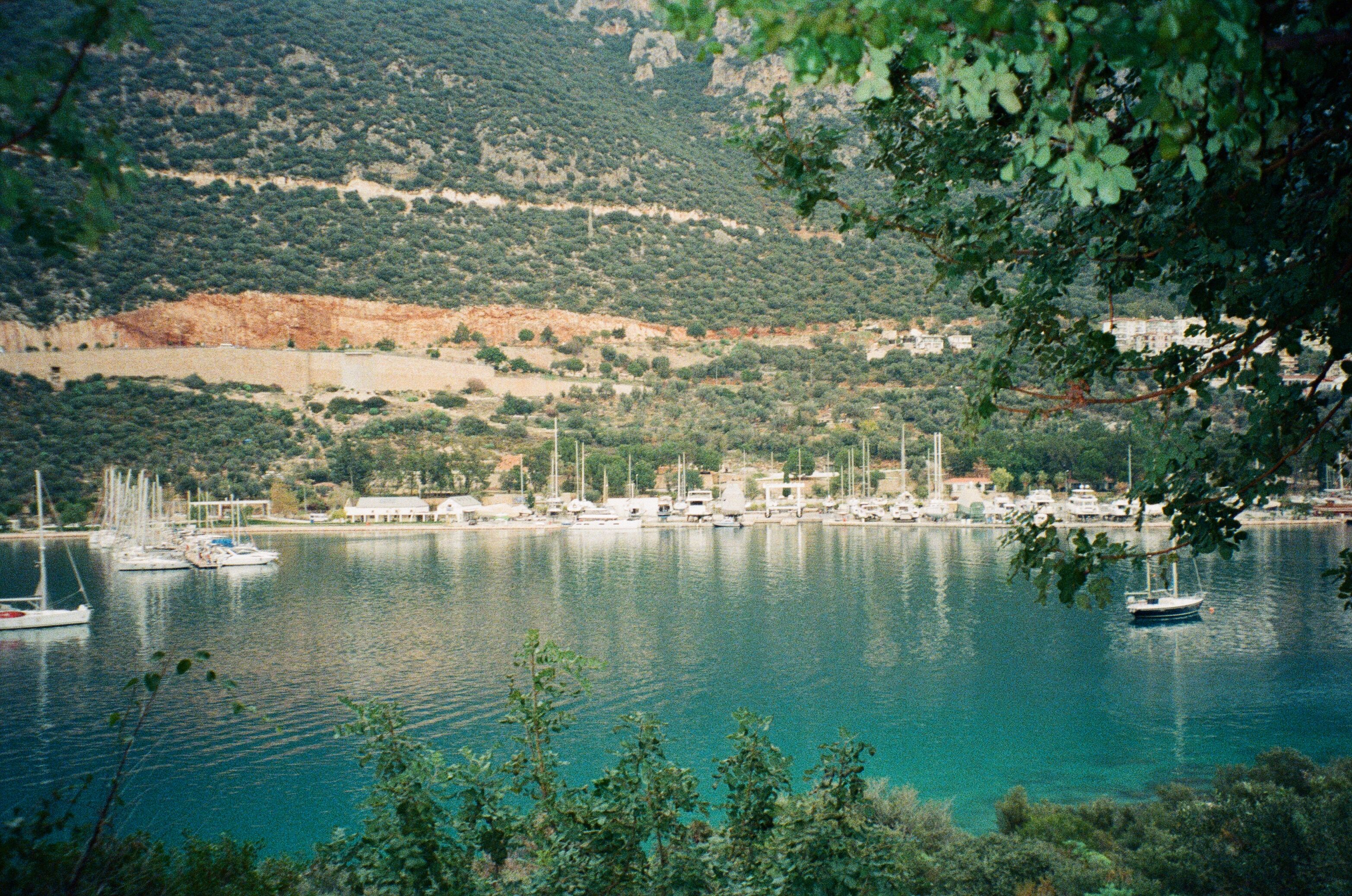 Turquoise sea in harbour of Kas, Turkey · Free Stock Photo