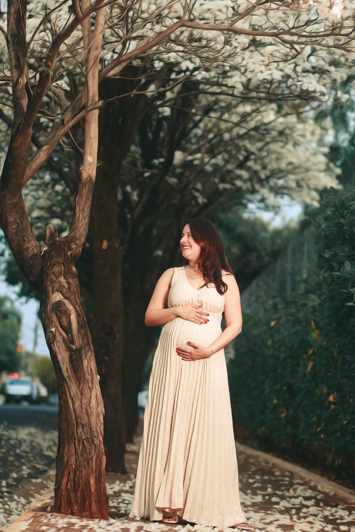 Pregnant Women In Spring Time Photos, Download The BEST Free Pregnant ...