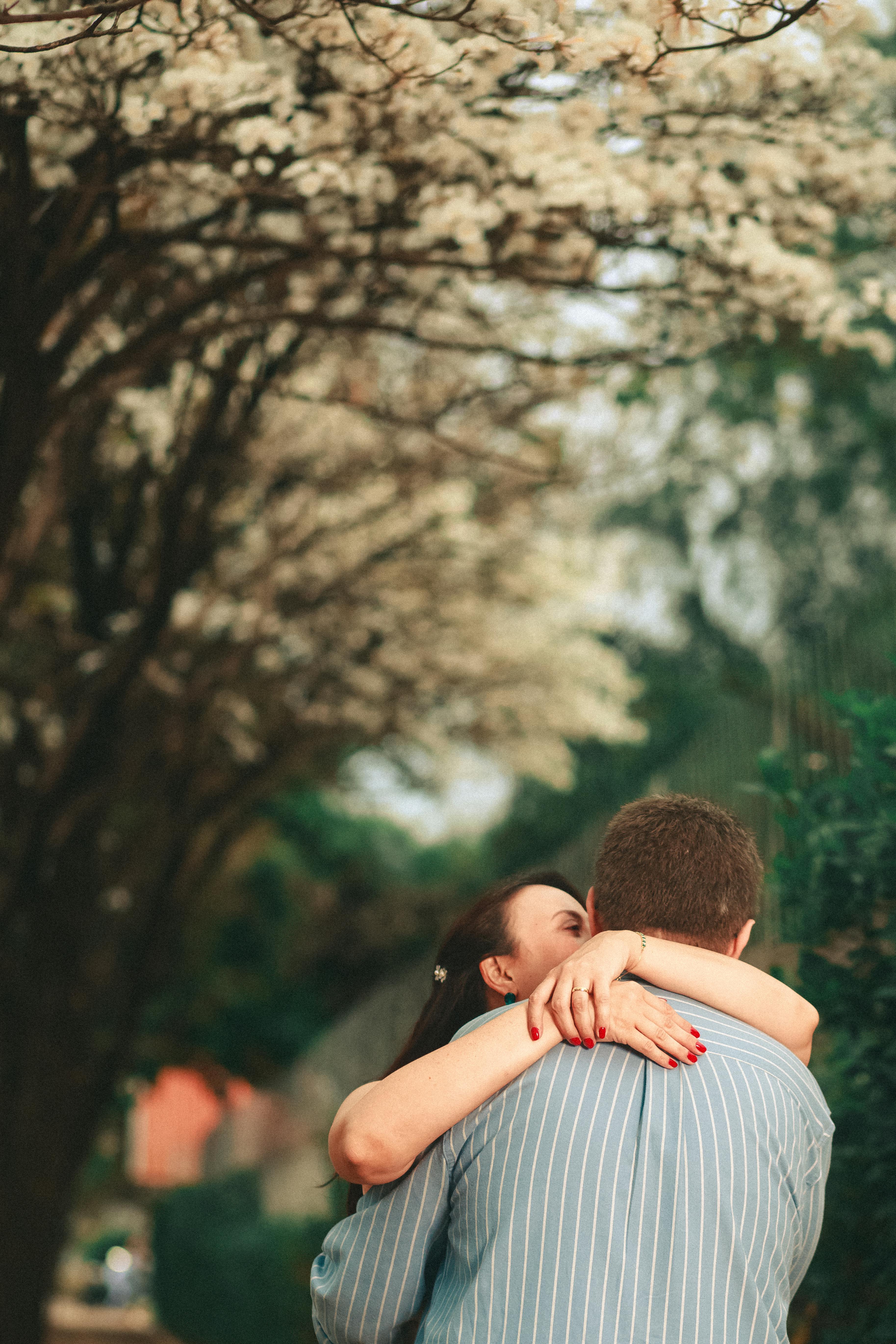 A Couple Kissing on a Dancing Pose · Free Stock Photo